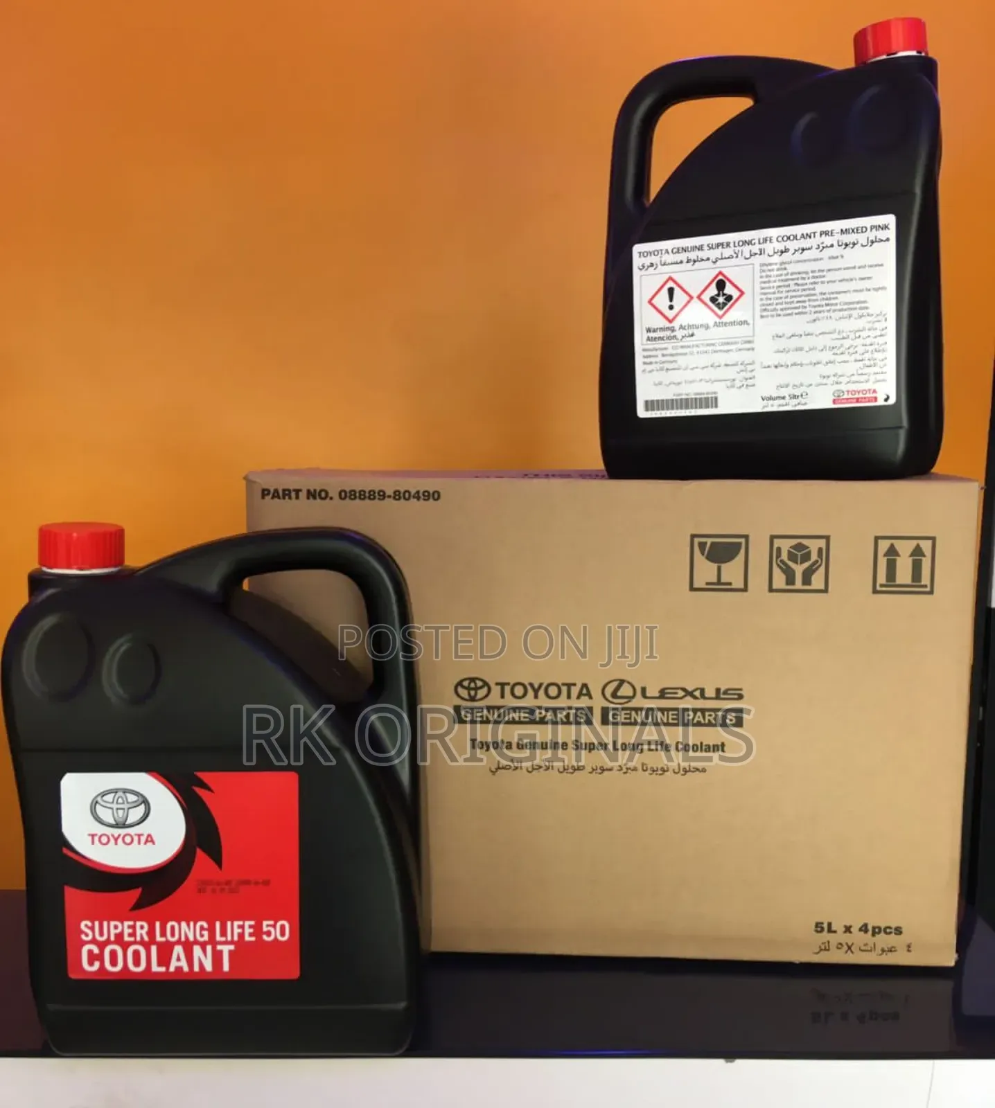 Toyota Super Long Life Coolant Antifreeze 5l Pink Fluid From Japan🇯🇵 in ...