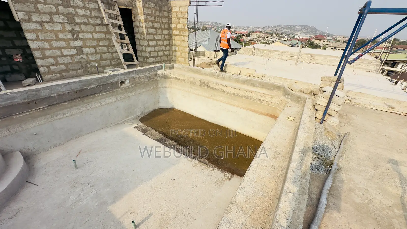 Rooftop Pool Construction - Webuild GHANA in Accra Metropolitan - Building & Trade Services ...