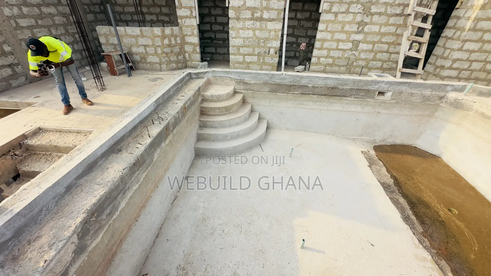 Rooftop Pool Construction - Webuild GHANA in Accra Metropolitan ...