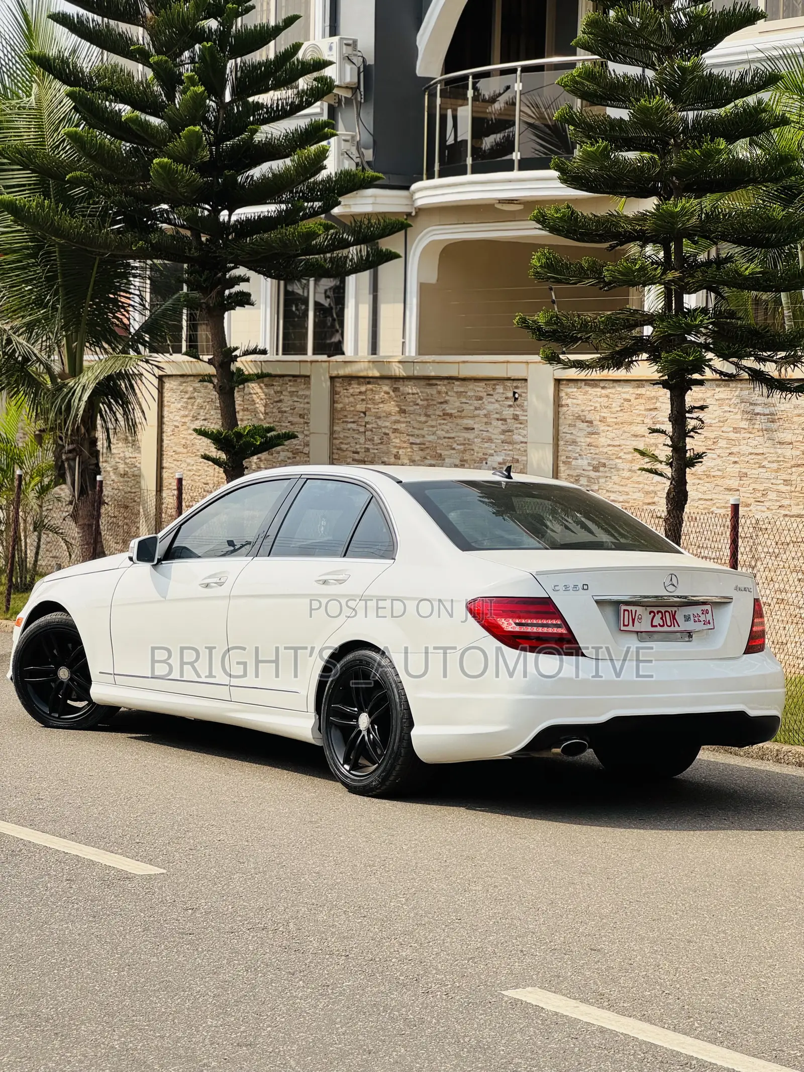 Mercedes-Benz C250 2014 White in Spintex - Cars, Bright Automotive ...