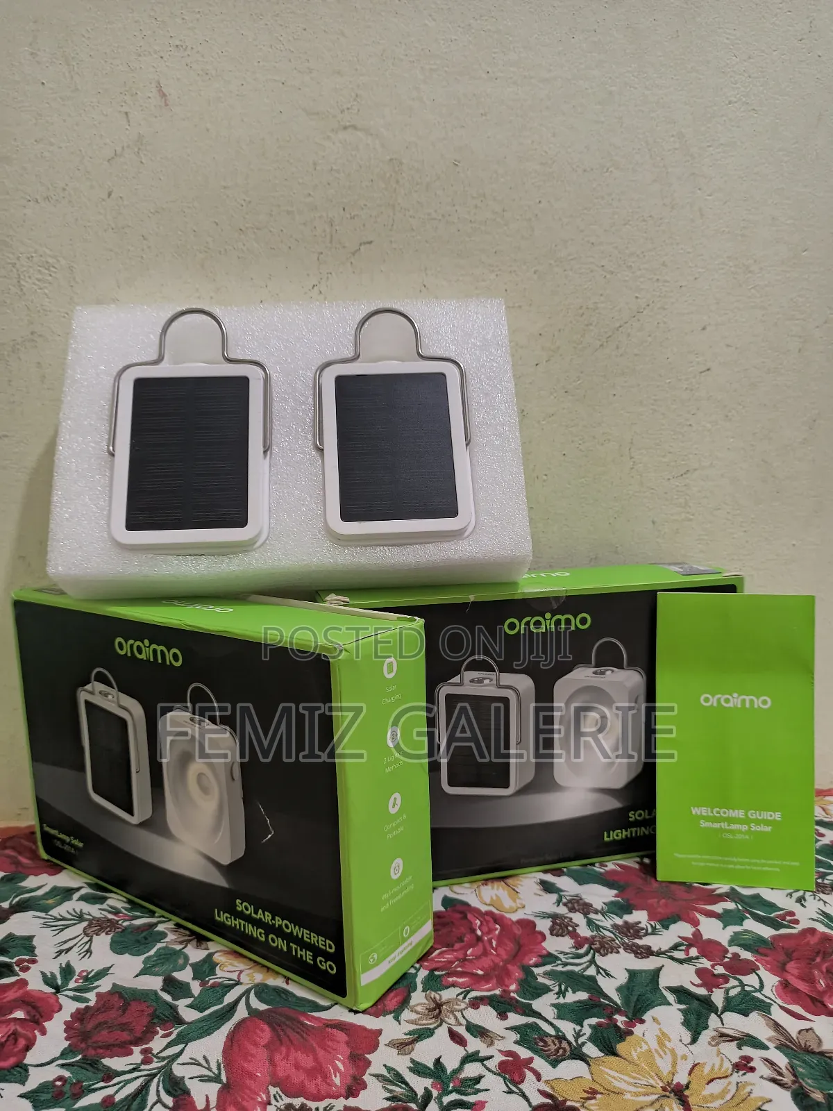 Oraimo Smart Lamp Solar 450mah for sale - Femiz Galerie Price: GH₵ 250 ...