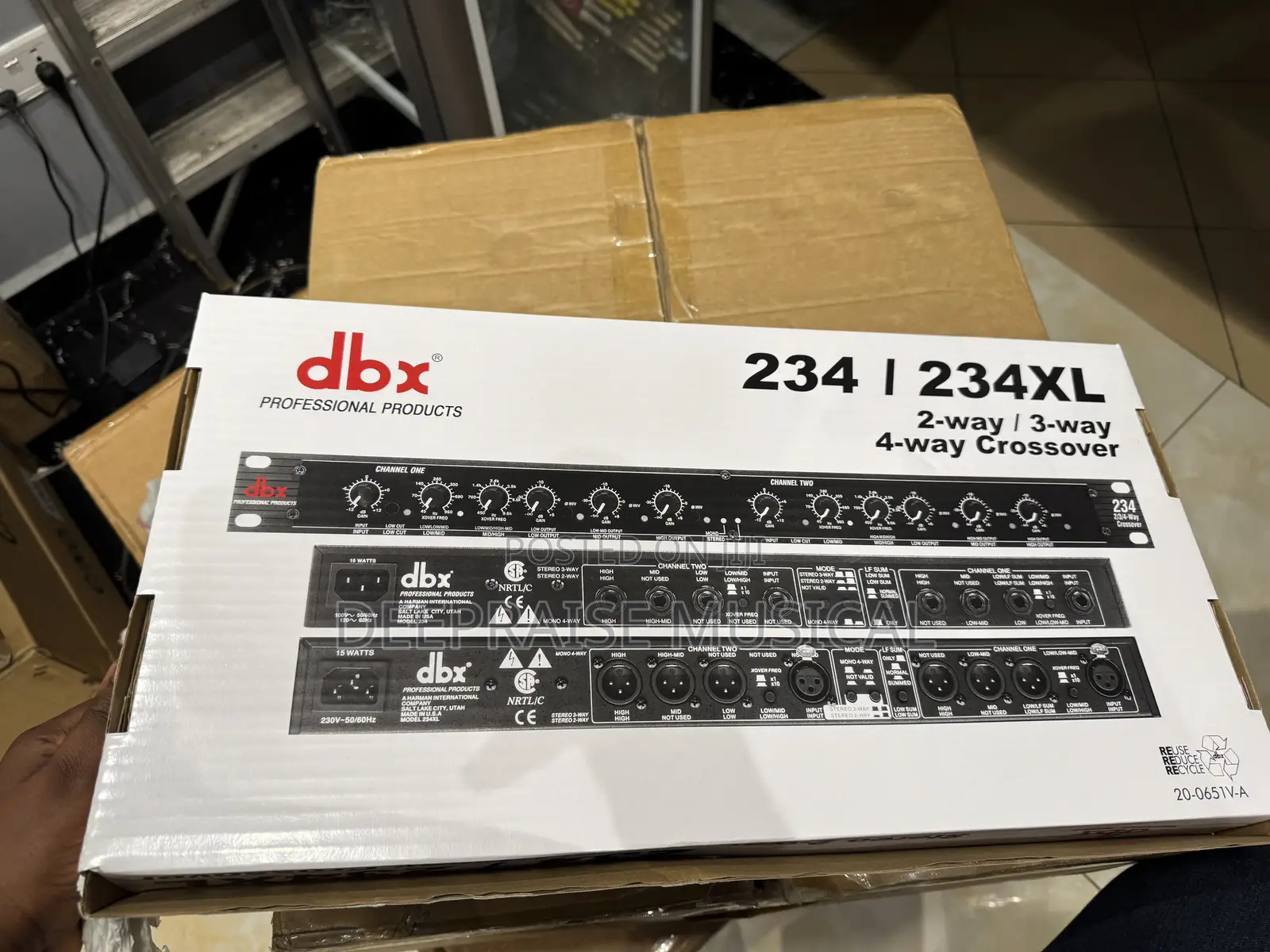 DBX Crossover 2|3|4 Way Crossover in Accra Metropolitan - Audio & Music ...