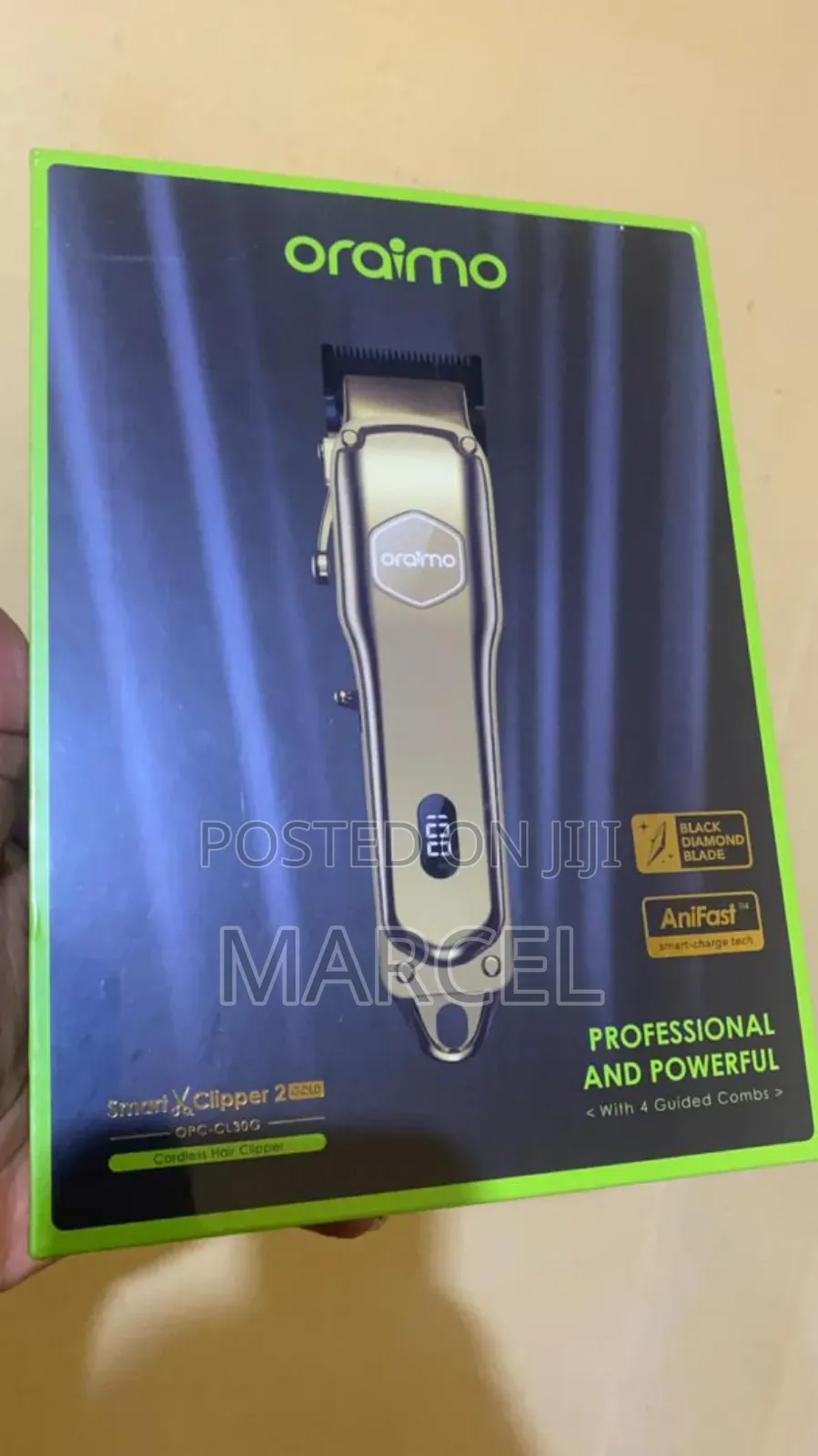Oraimo Smart Clipper 2 Gold Professional Hair Clipper in Accra ...