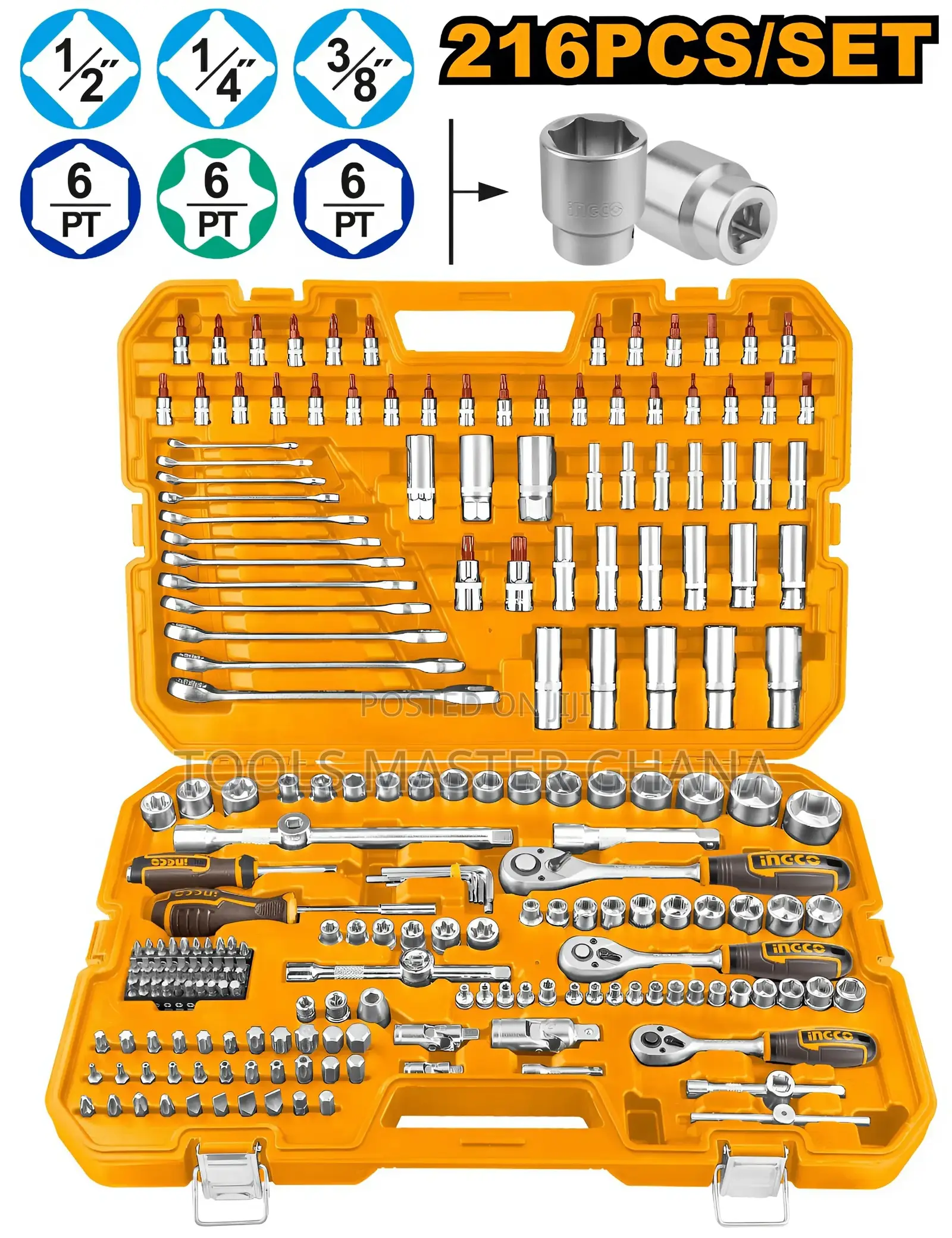 216 Pcs Combination Tools Set - Hkthp22161 in Lapaz - Hand Tools, Tools ...
