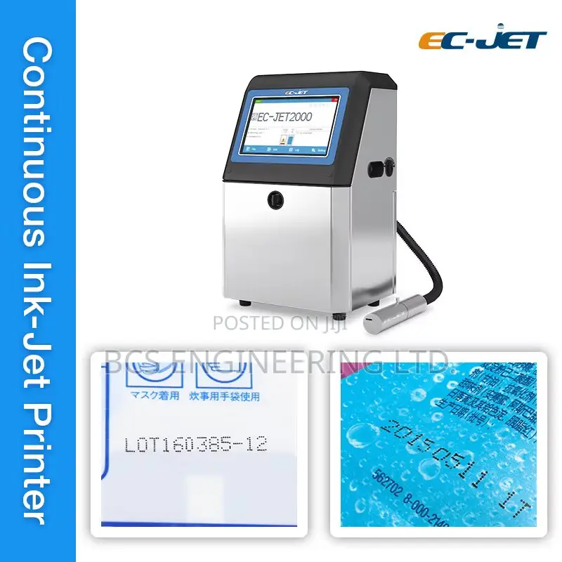 Automatic Continuous Inkjet Printer(EC-JET2000)Expiry Batch in Spintex ...