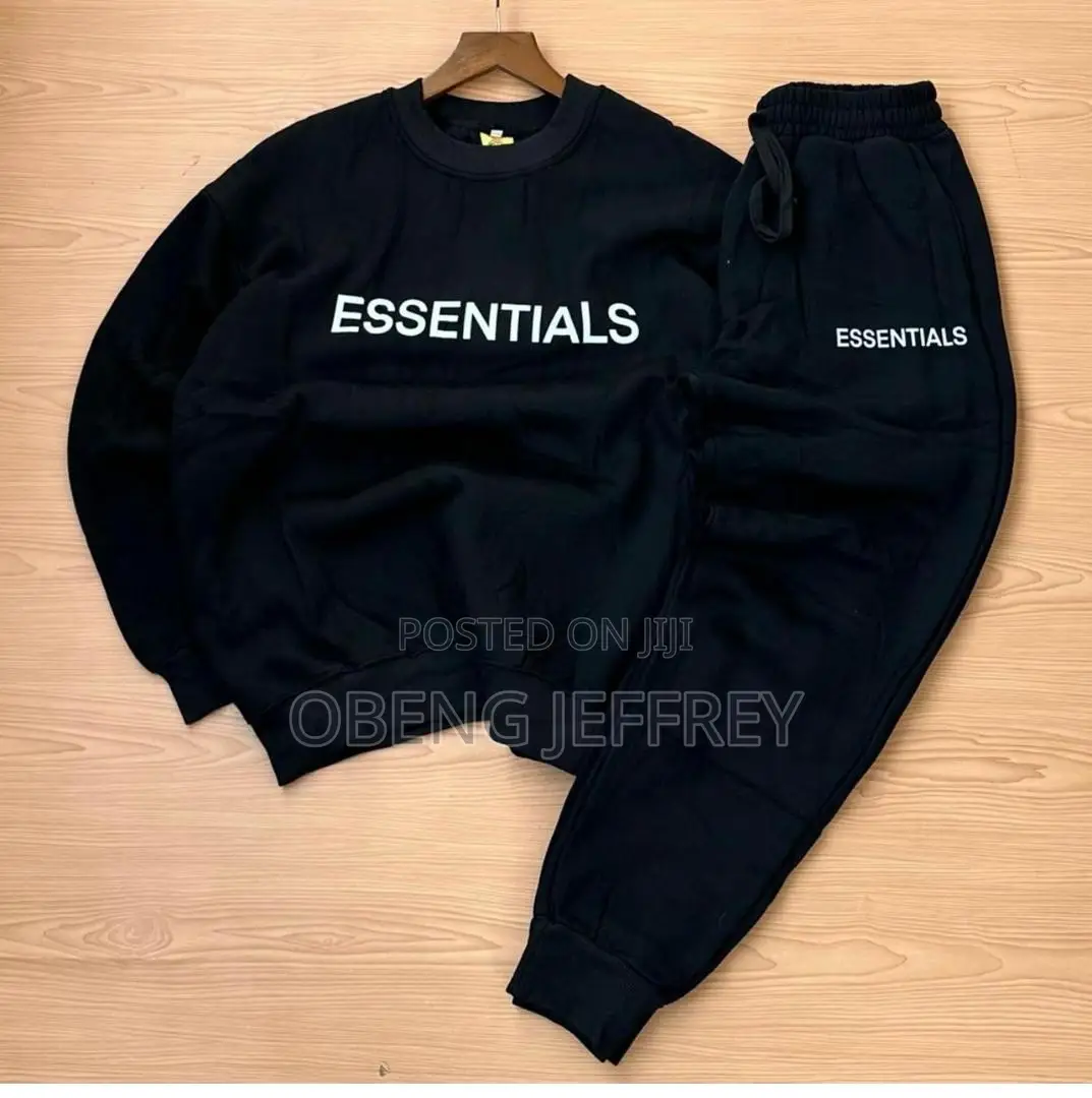 Original Essentials/Sweater Hoodie and Jogger in Colours in Accra Metropolitan - Clothing, Obeng ...