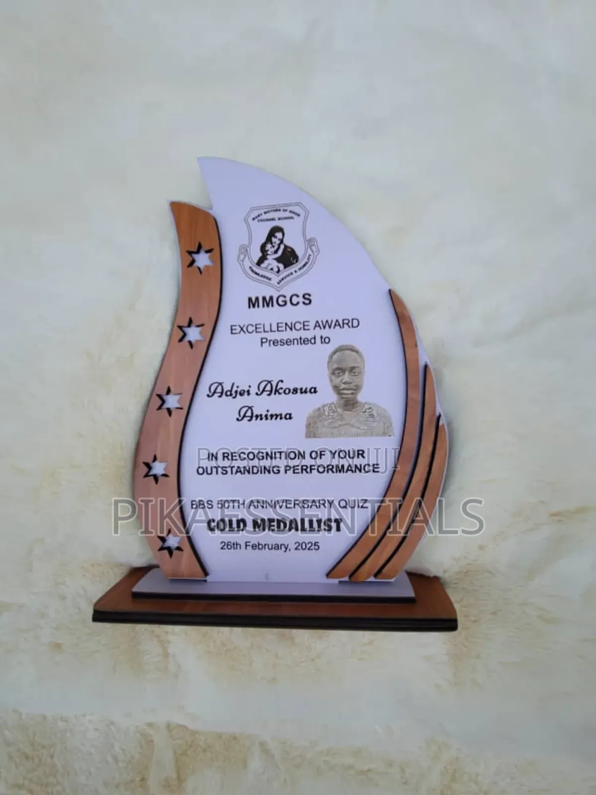 Customised Wooden Plaque in Accra New Town - Arts, Crafts & Awards ...