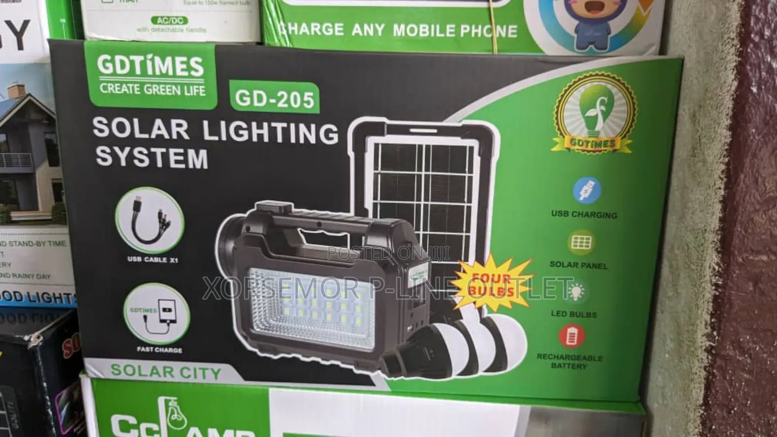 Gd-205 Solar and Electric Light System in Accra Metropolitan ...