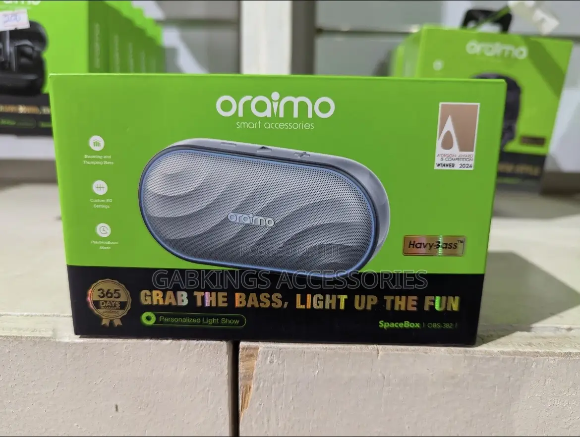 Oraimo Space Box in Accra Metropolitan - Audio & Music Equipment ...