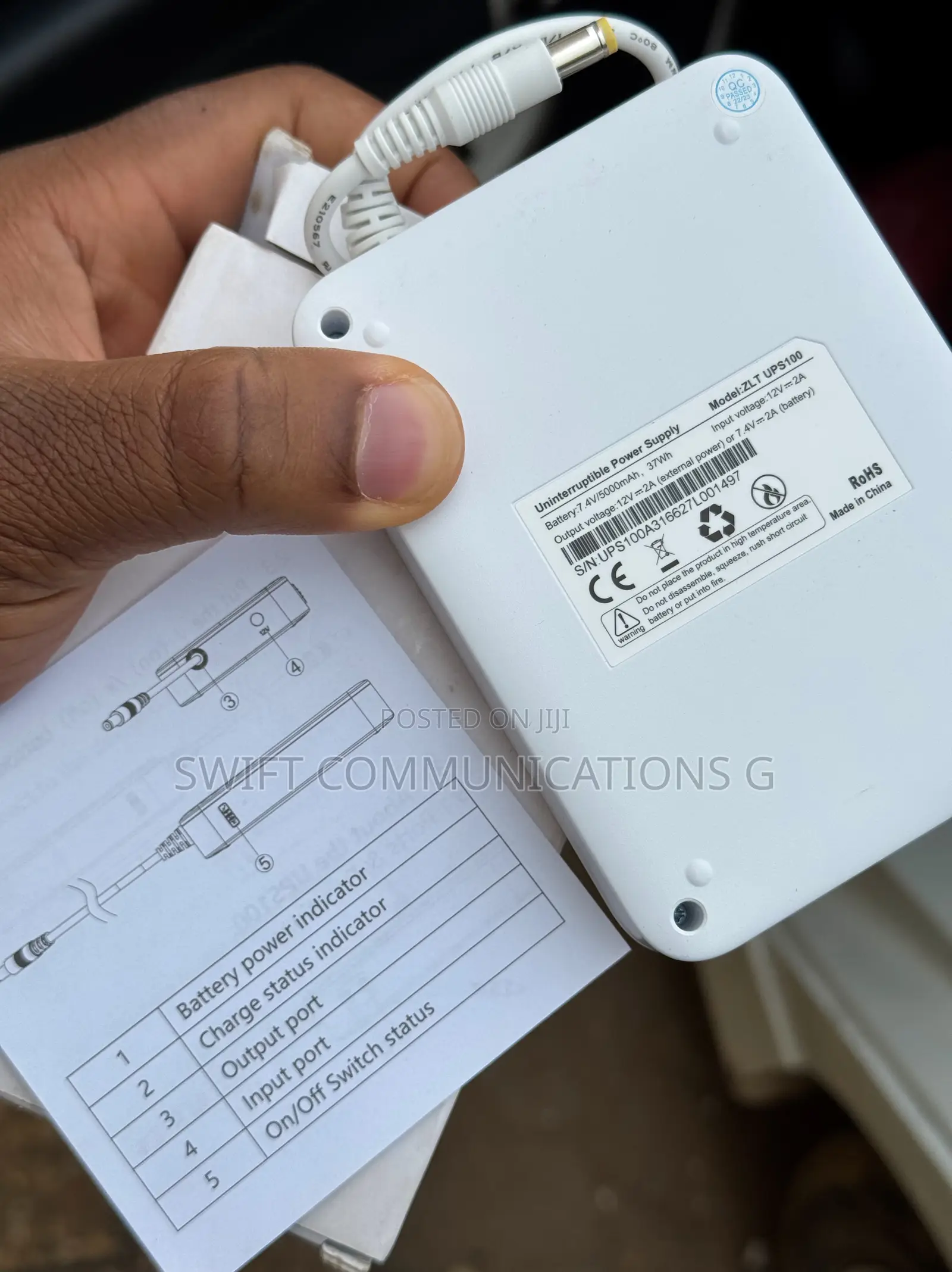 12v Router Powerbank Ups Zlt100 in Dansoman - Accessories for Mobile ...