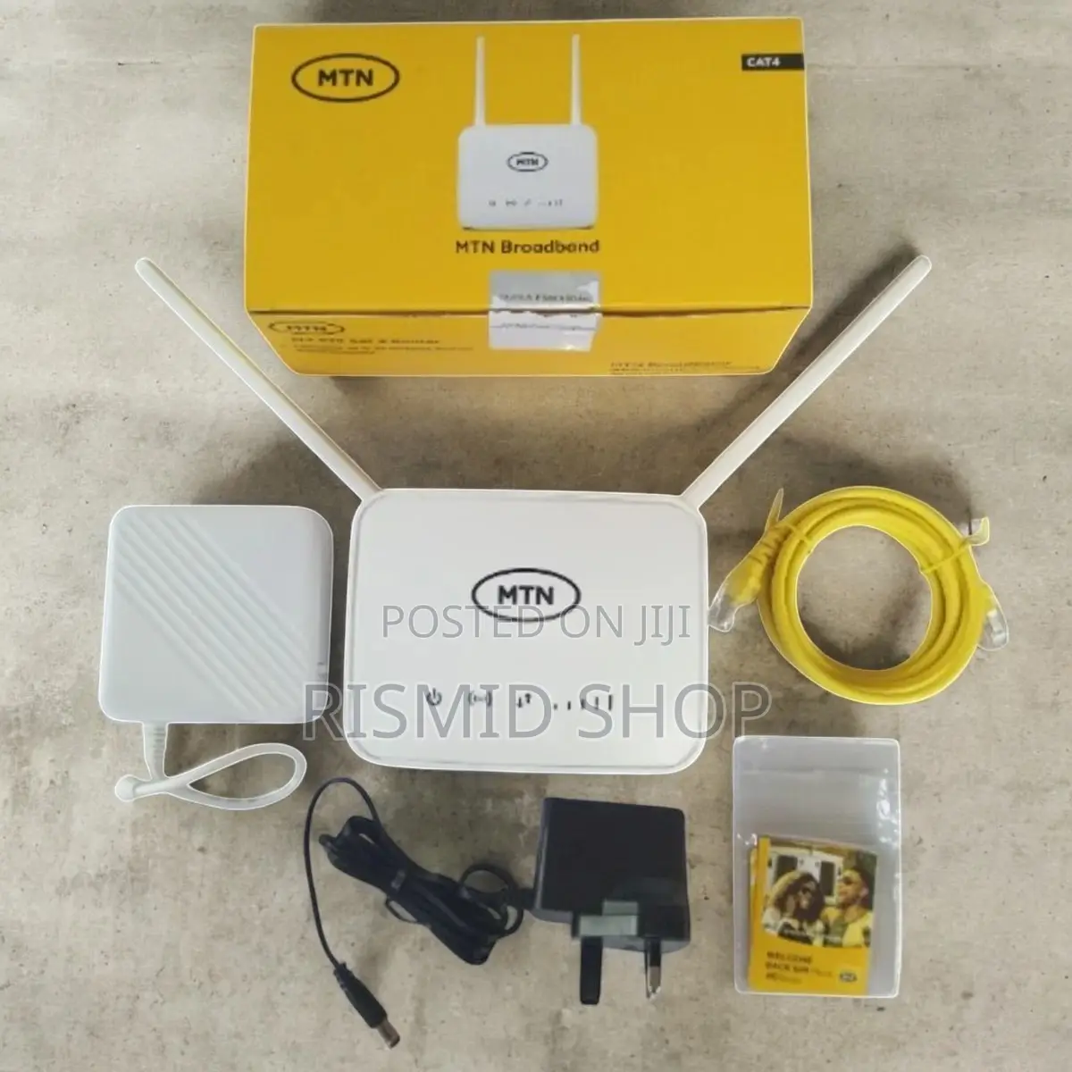 MTN Universal Broadband4g Router + Backup Battery - White in Bubuashie ...