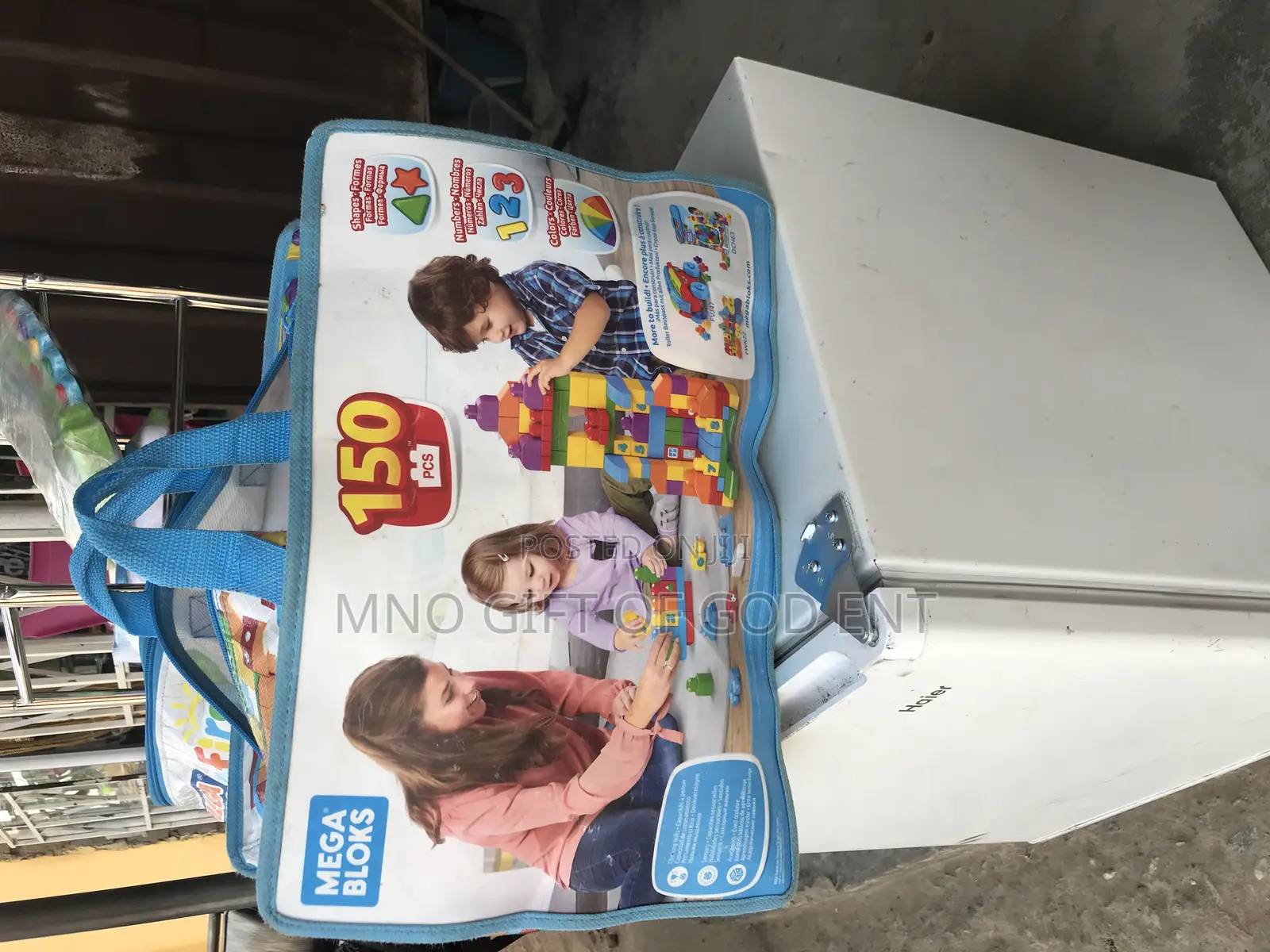 Mega Bloks 150 Blocks Learning Building for Toddlers 1-6 in Cantonments ...