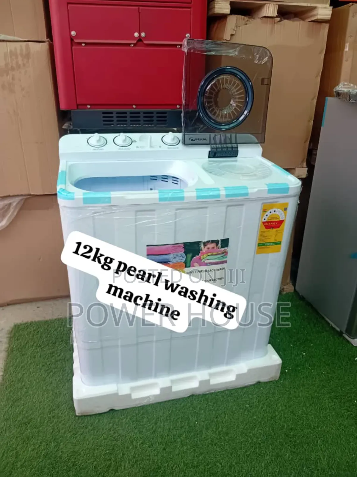 Excellent 12kg Pearl Dual Tub Washing Machine With Air Dry in Accra ...