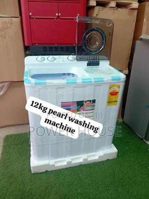 Excellent 12kg Pearl Dual Tub Washing Machine With Air Dry in Accra ...