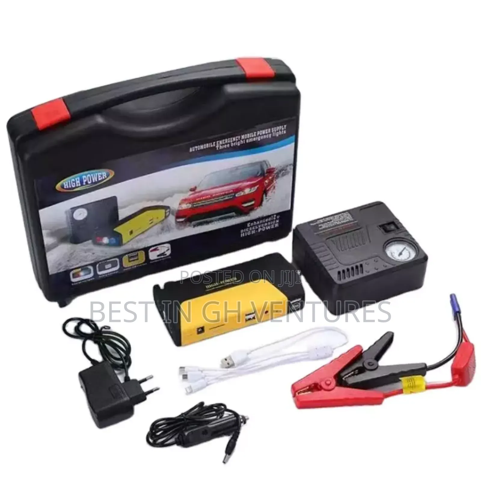 Emergency Car Jump Starter With Air Compressor in Kaneshie - Vehicle ...