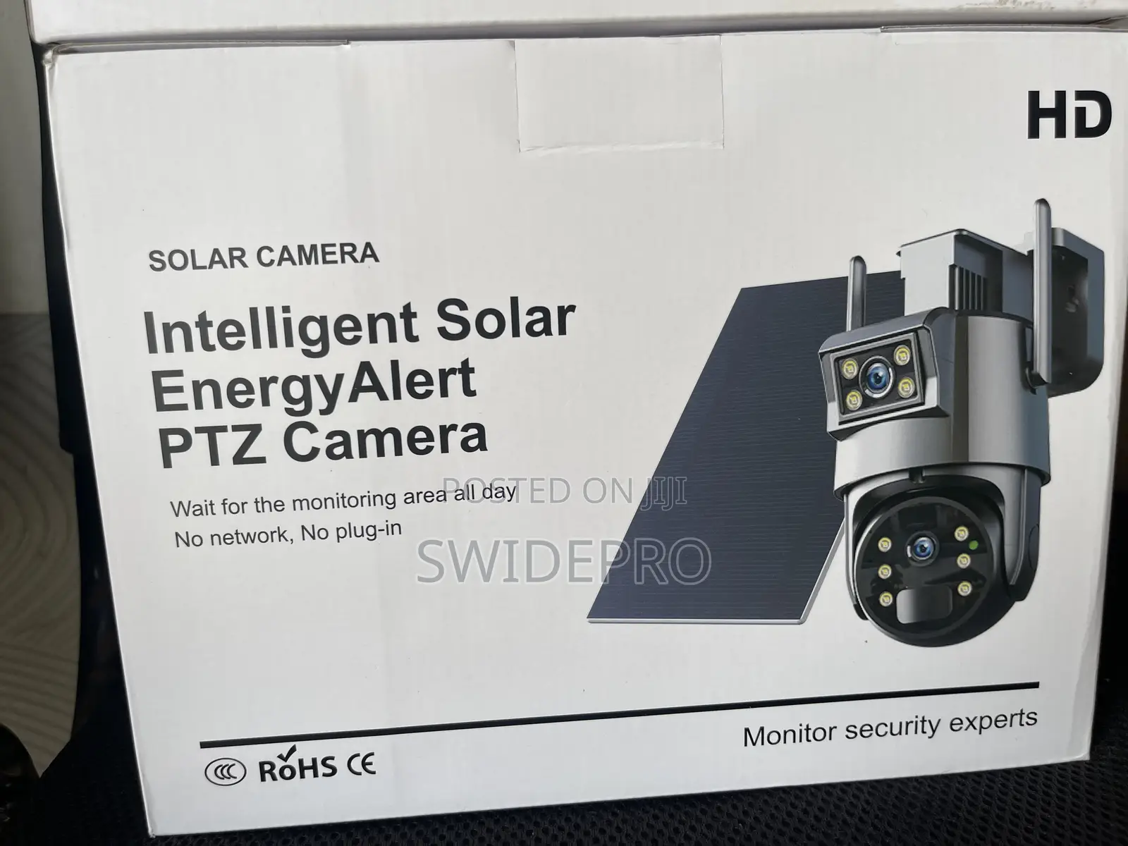 4g All Network Sim Solar CCTV Dual Camera Hd Video in Circle - Security ...