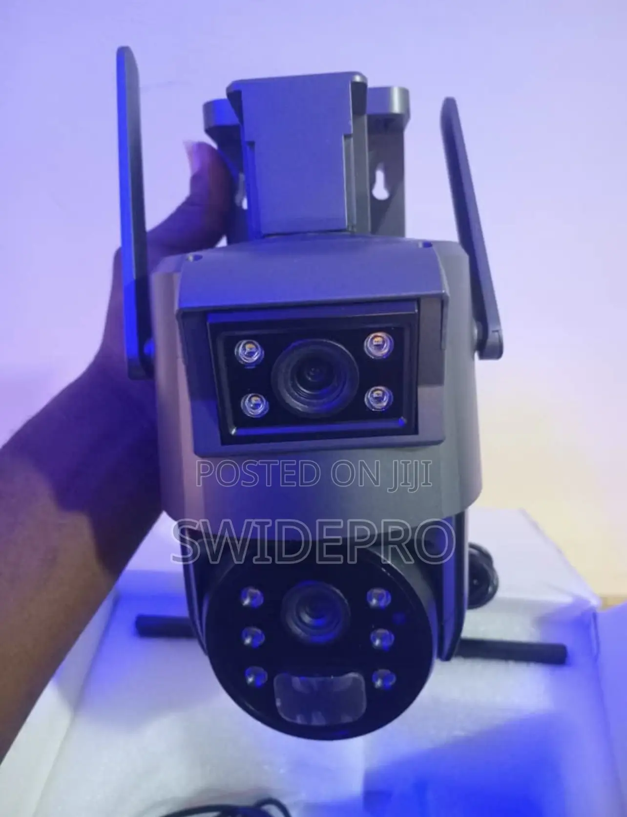 4g Ubox All Network Sim Solar CCTV Dual Camera Hd Video in Circle ...