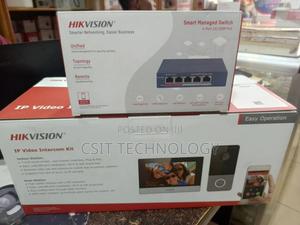 Hikvision Ip Intercom Kit With 4 Port Poe Switch in Accra Metropolitan ...