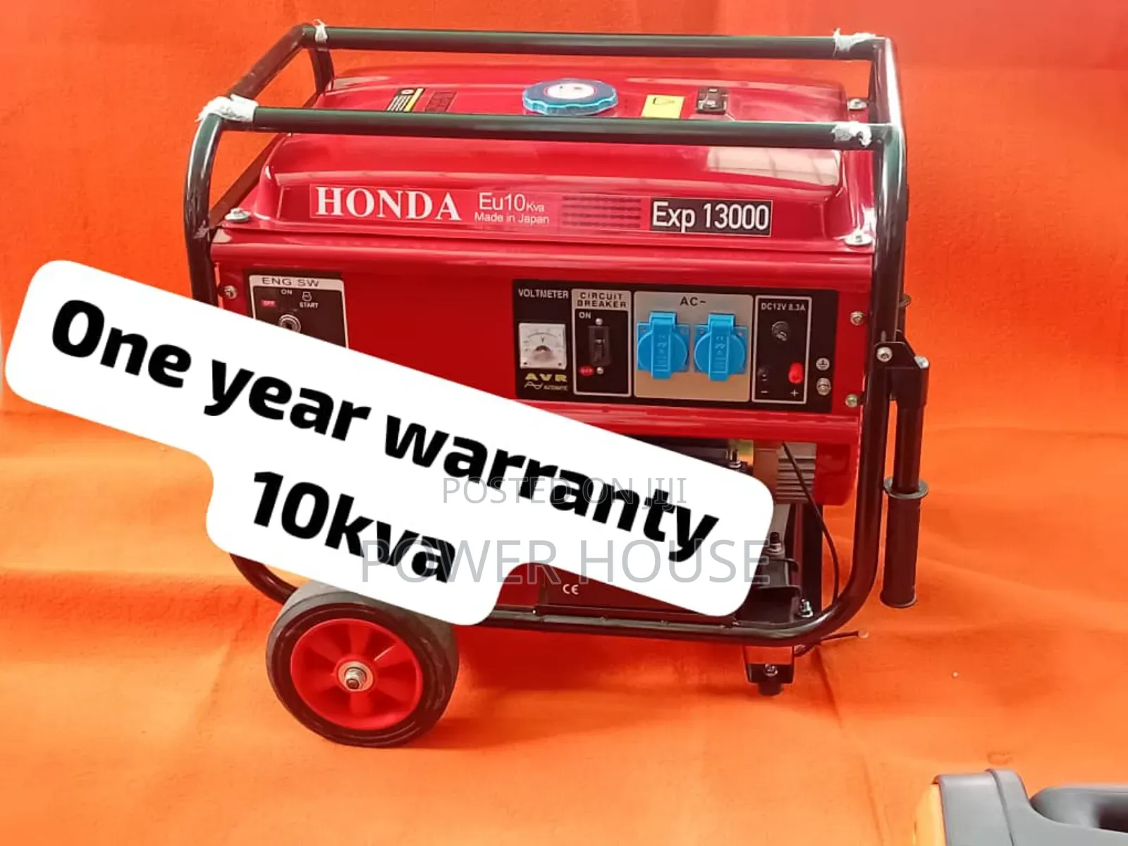 Vibrant 10kva 13000watts Generator Honda 10kva Petrol Honda in Accra ...