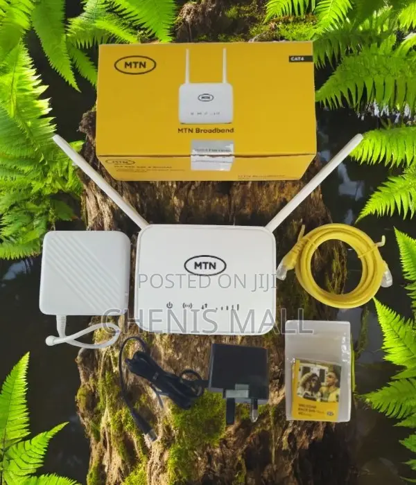 MTN Universal Broadband 4g Router + Backup Battery - White in Nungua ...