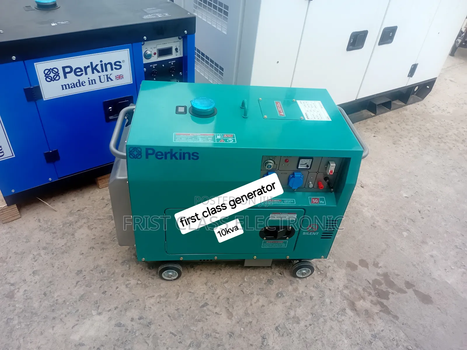10kva Silent Diesel Generator With 100% Copper Engine in Accra ...