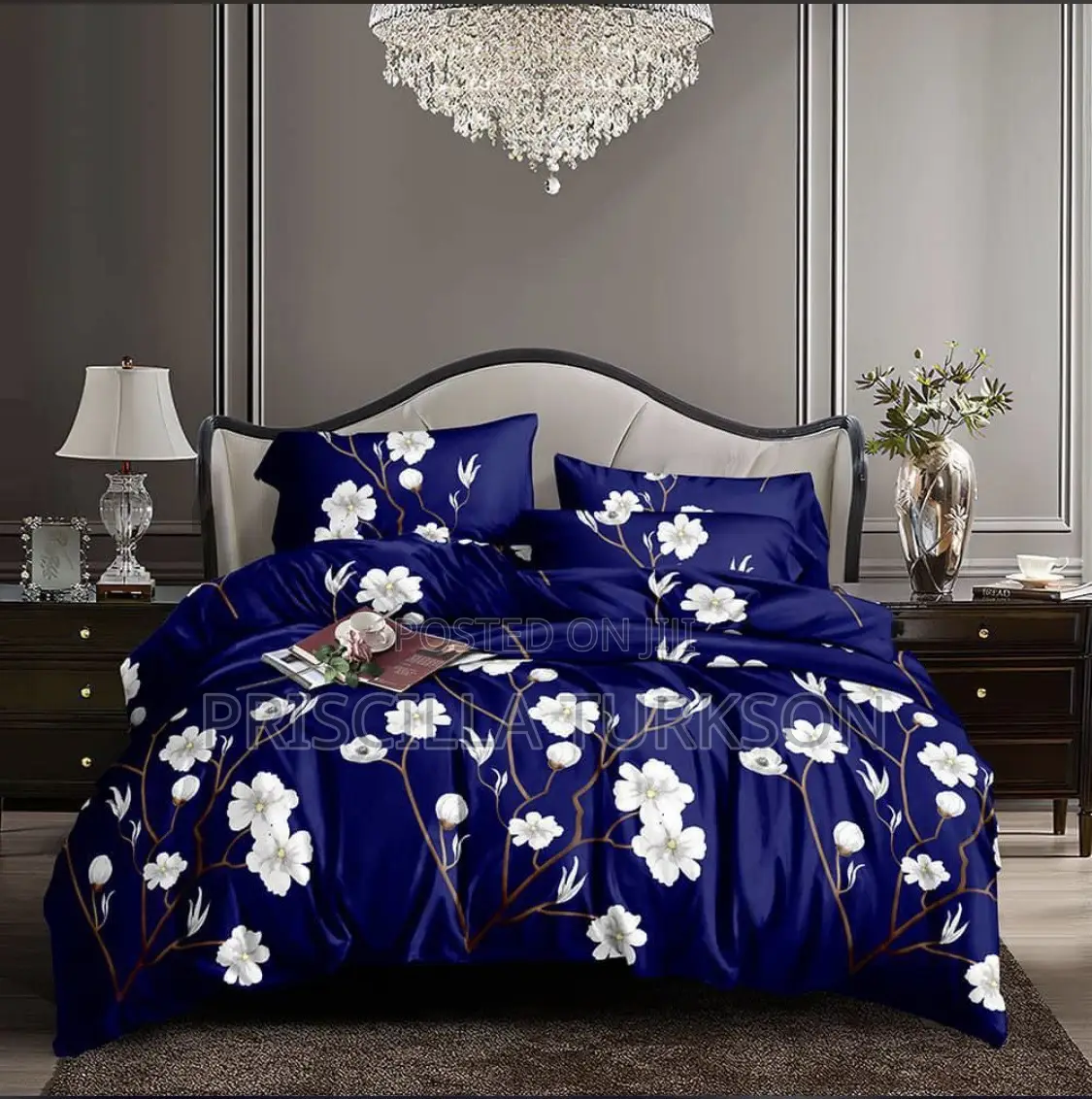 Royal Blue and White Design Duvet in Accra Metropolitan - Home ...
