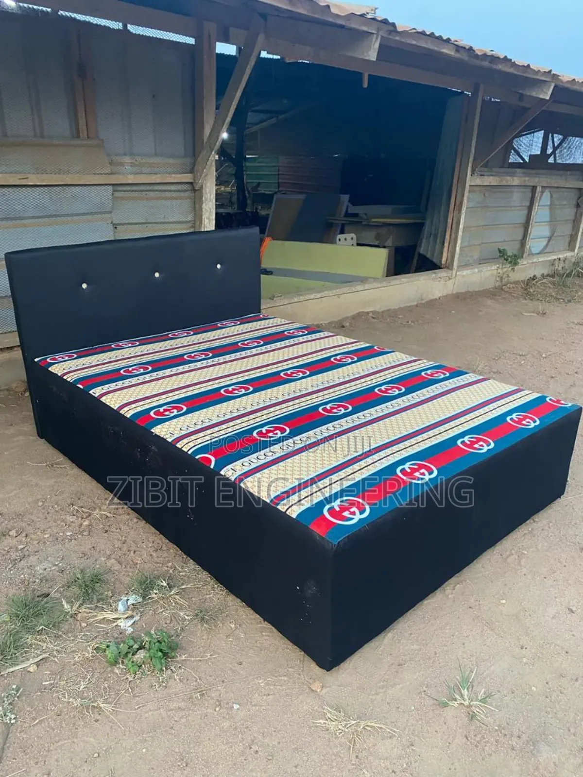 Double Bed Inbuilt in Kasoa - Furniture, Zibit Engineering Ltd | Jiji ...