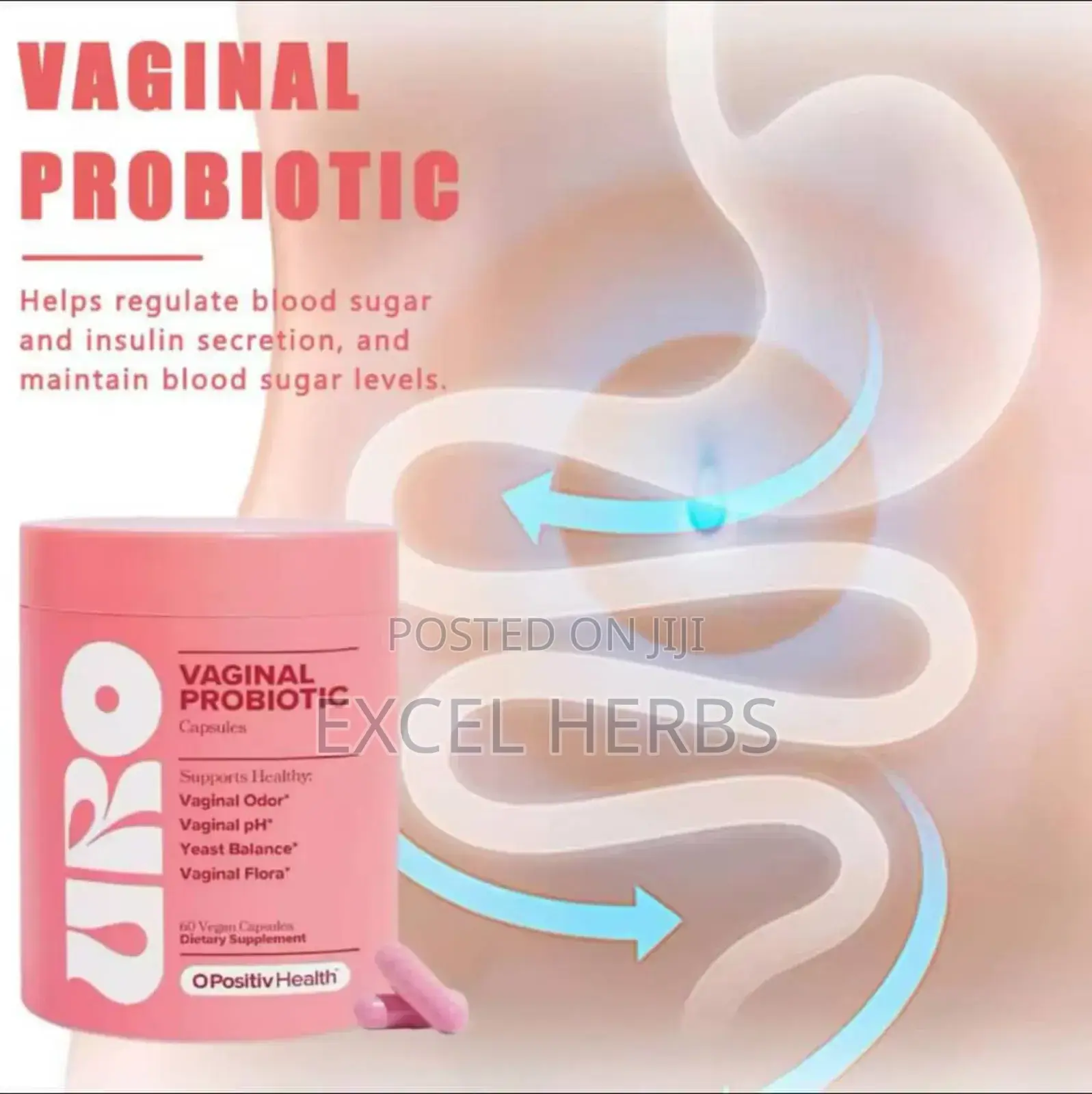 Uro Vaginal Probiotic Capsules (60) in Accra Metropolitan - Vitamins ...