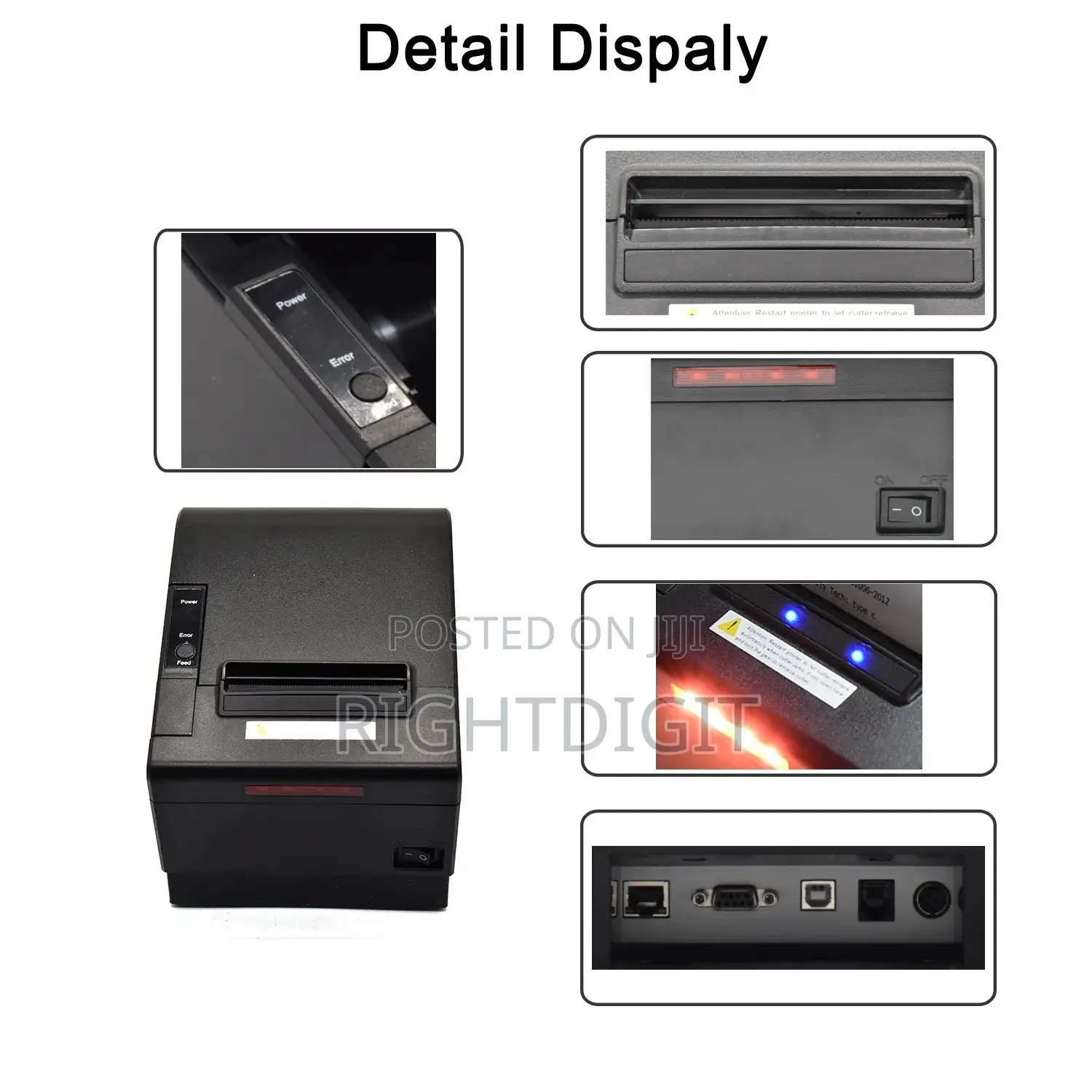 Caysn Pos Printer Cn811 80mm Thermal Receipt Printer in Kumasi ...