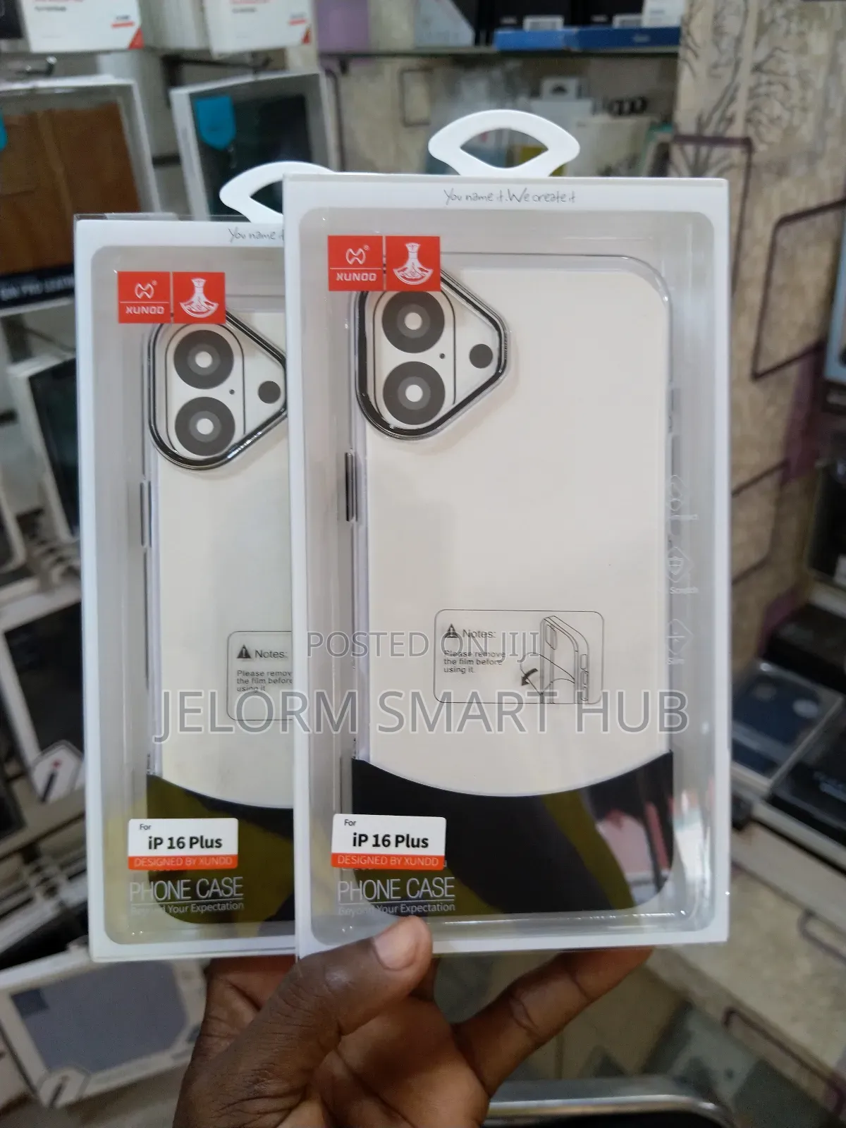 iPhone 16 /16 Plus Transparent Half Case in Circle - Accessories for ...