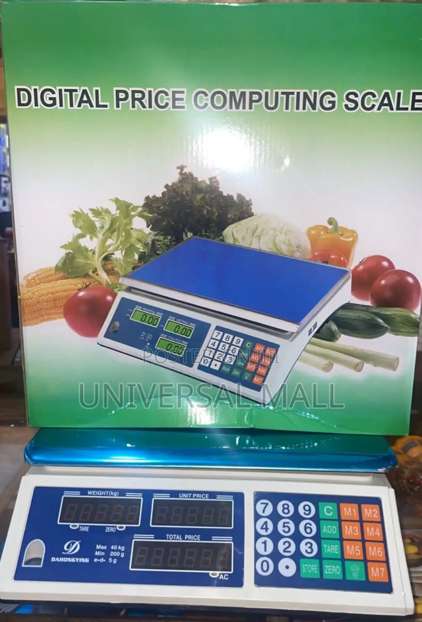 Digital Price Computing Scale in Accra Metropolitan - Store Equipment ...