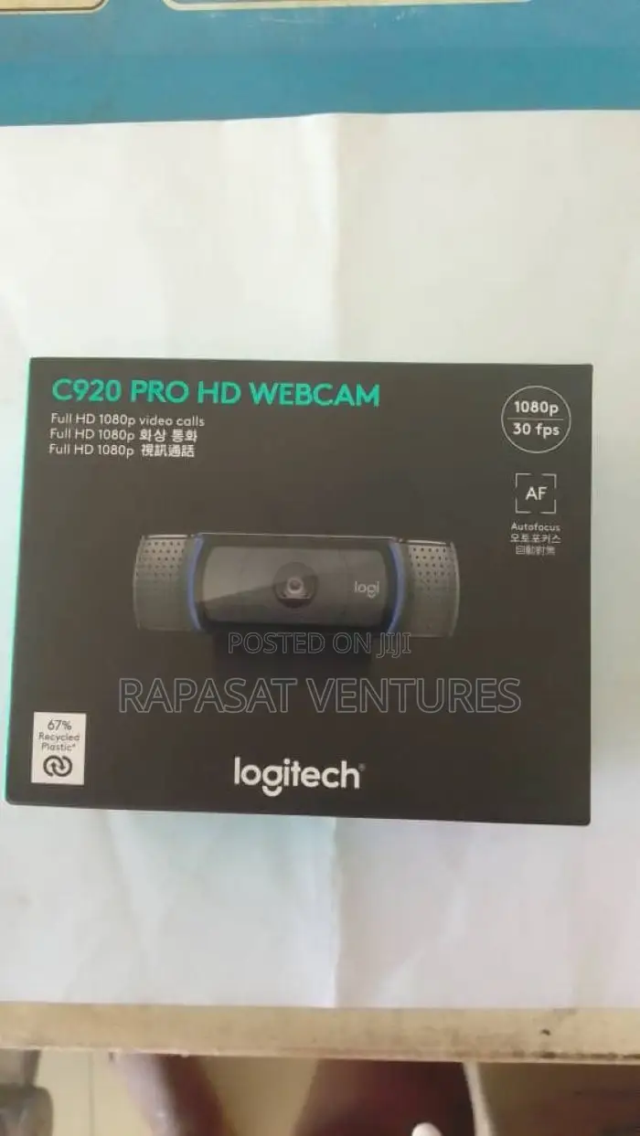 Logitech C920 Hd Pro Webcam in Lapaz - Computer Accessories , Rapasat ...