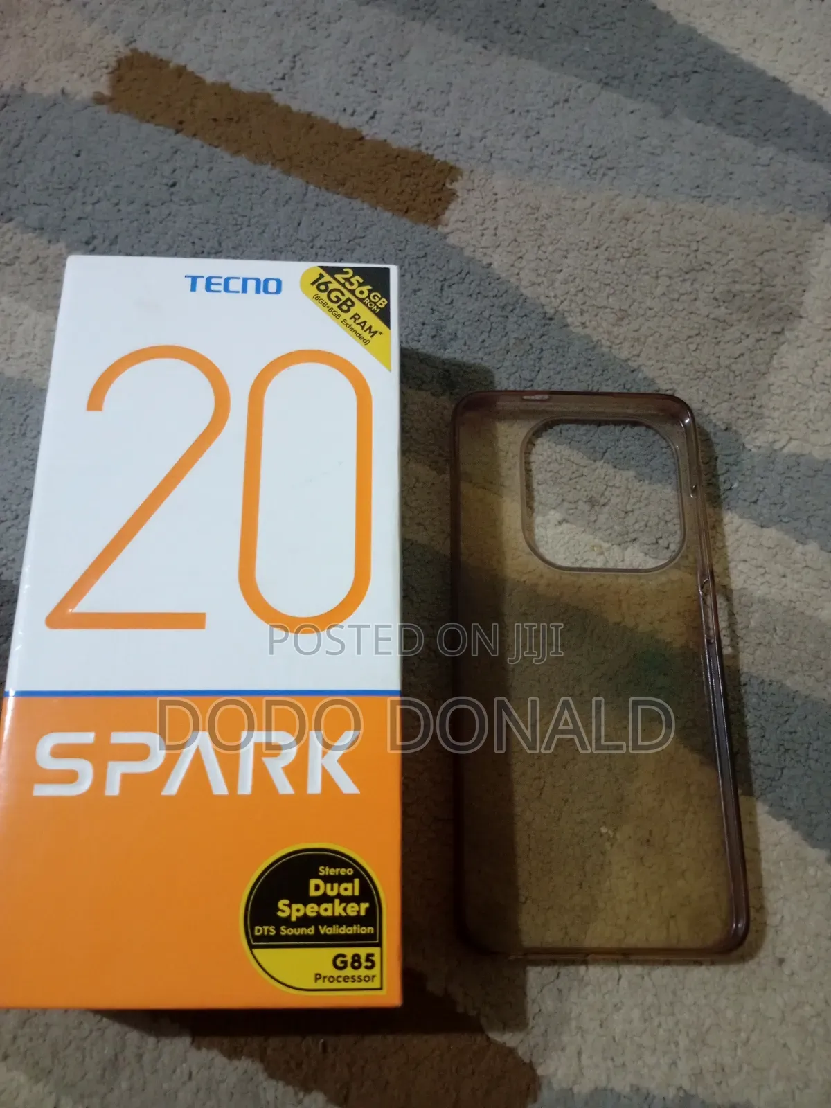 Tecno Spark 30 256 GB Black in Tema Metropolitan - Mobile Phones, Dodo ...