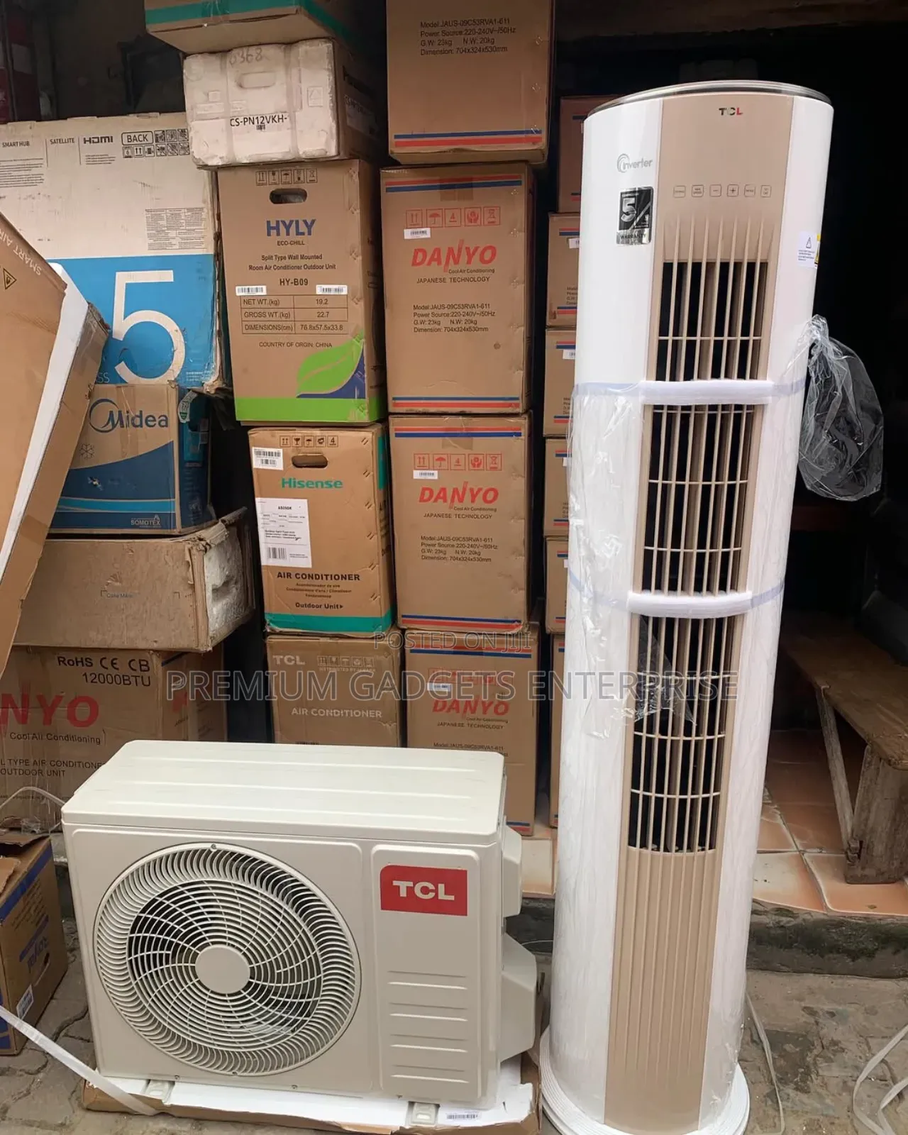 TCL 2.5hp R32 Inverter Floor Standing Type Air Conditioner in Accra New ...