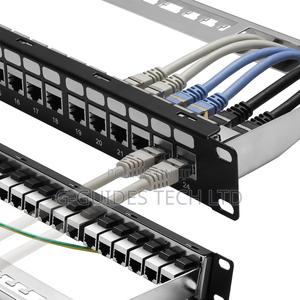 24-Port Patch Panel Cat6, 24port Pass Through Patch Panel in Madina ...