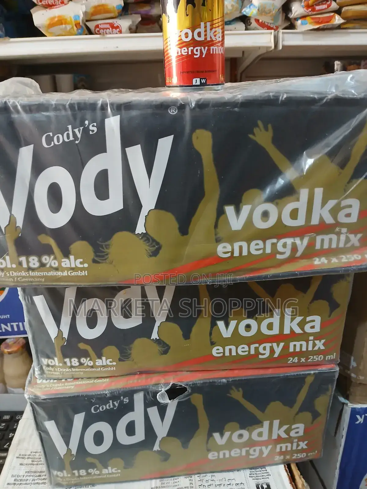 Vody Vodka Energy Mix 250mlx24 for sale - MARKETA SHOPPING Price: GH ...