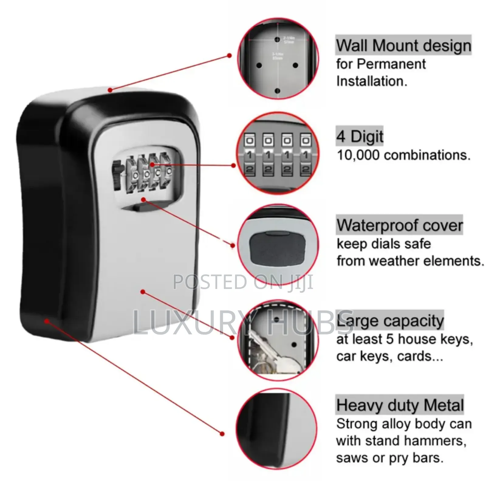 Safe Security Key Lock Box in Ablekuma - Safety Equipment & Protective ...
