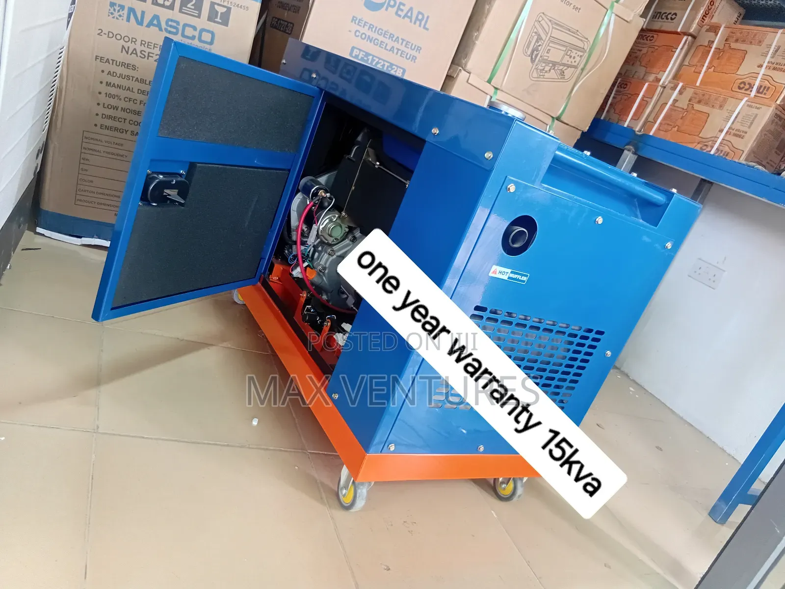 15kva Diesel Generator Powerful Genset 15kva With Key in Accra ...