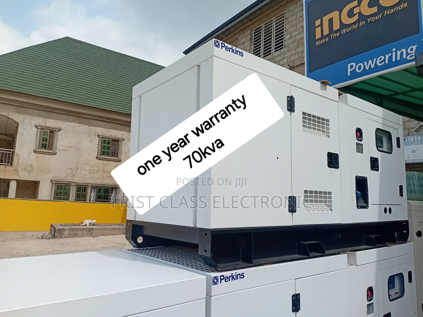 Silent 70kva Generator for Quiet Operations in Accra Metropolitan ...