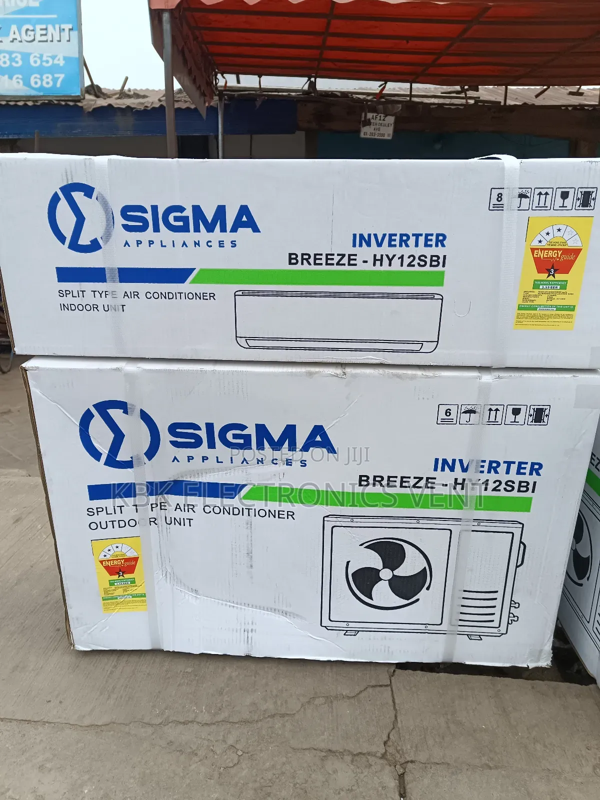 Sigma 1.5hp Inverter R410 Split Air Conditioner in Achimota - Home ...