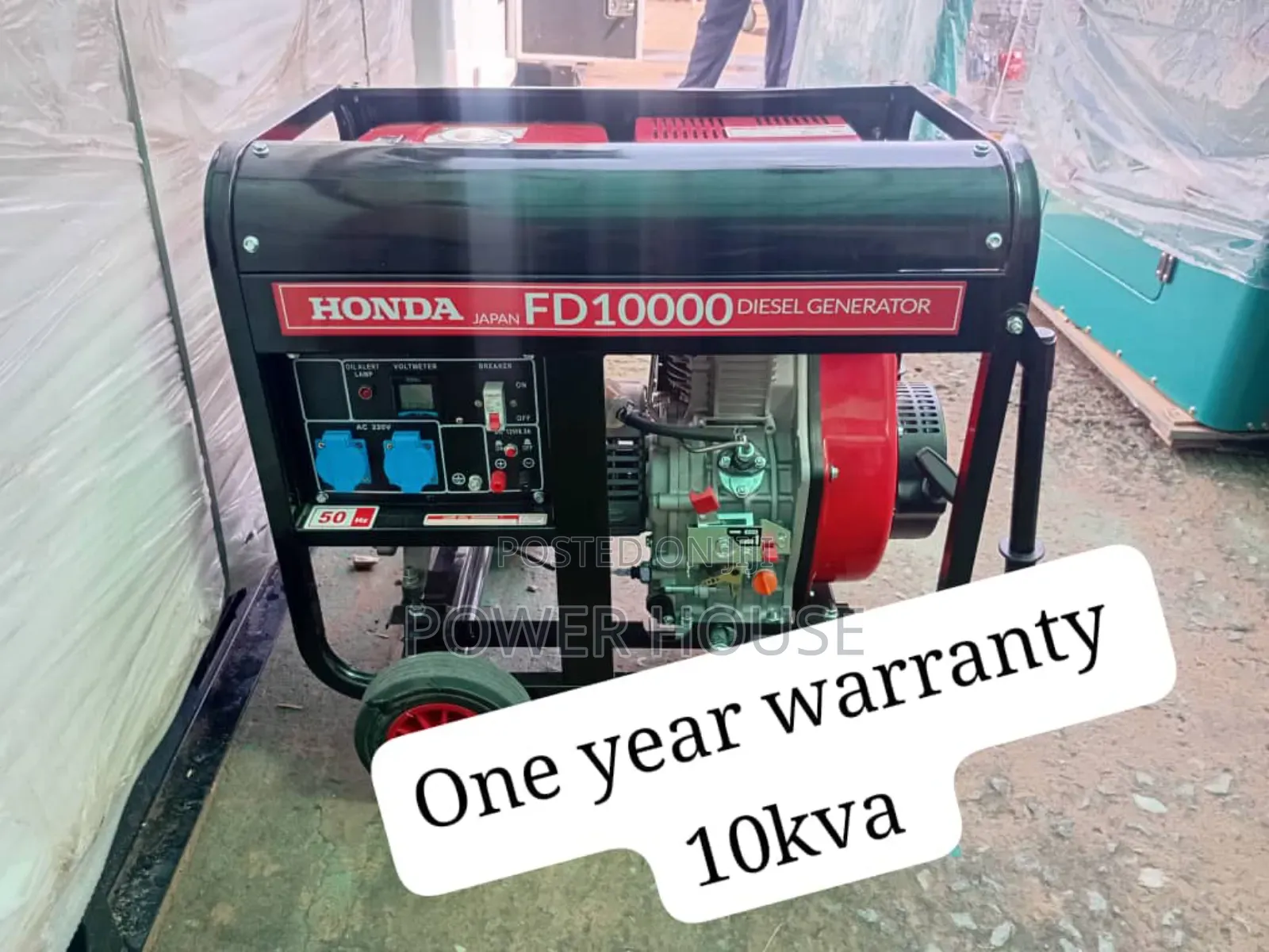 Secured 10kva Honda Diesel 100000watts Generator Honda 10kva in Accra ...