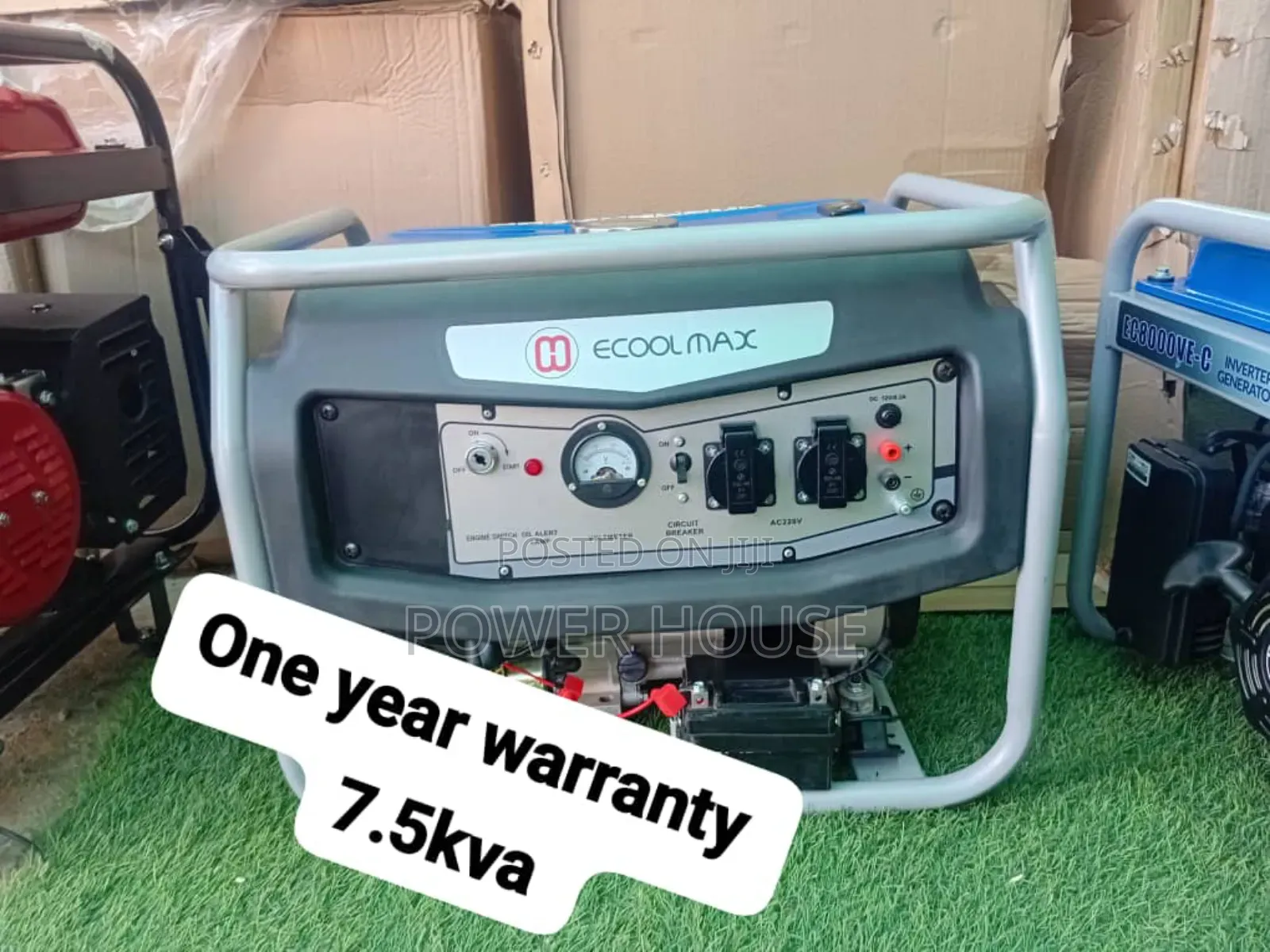 Warranty Included 7.5kva Ecool Max Petrol Generator 7.5kva in Accra ...