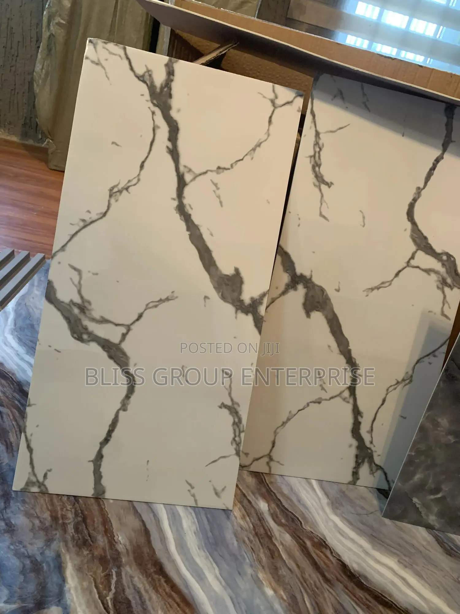 PVC Marble Sticker Tiles 60cm by 30cm in Ga South Municipal - Building ...