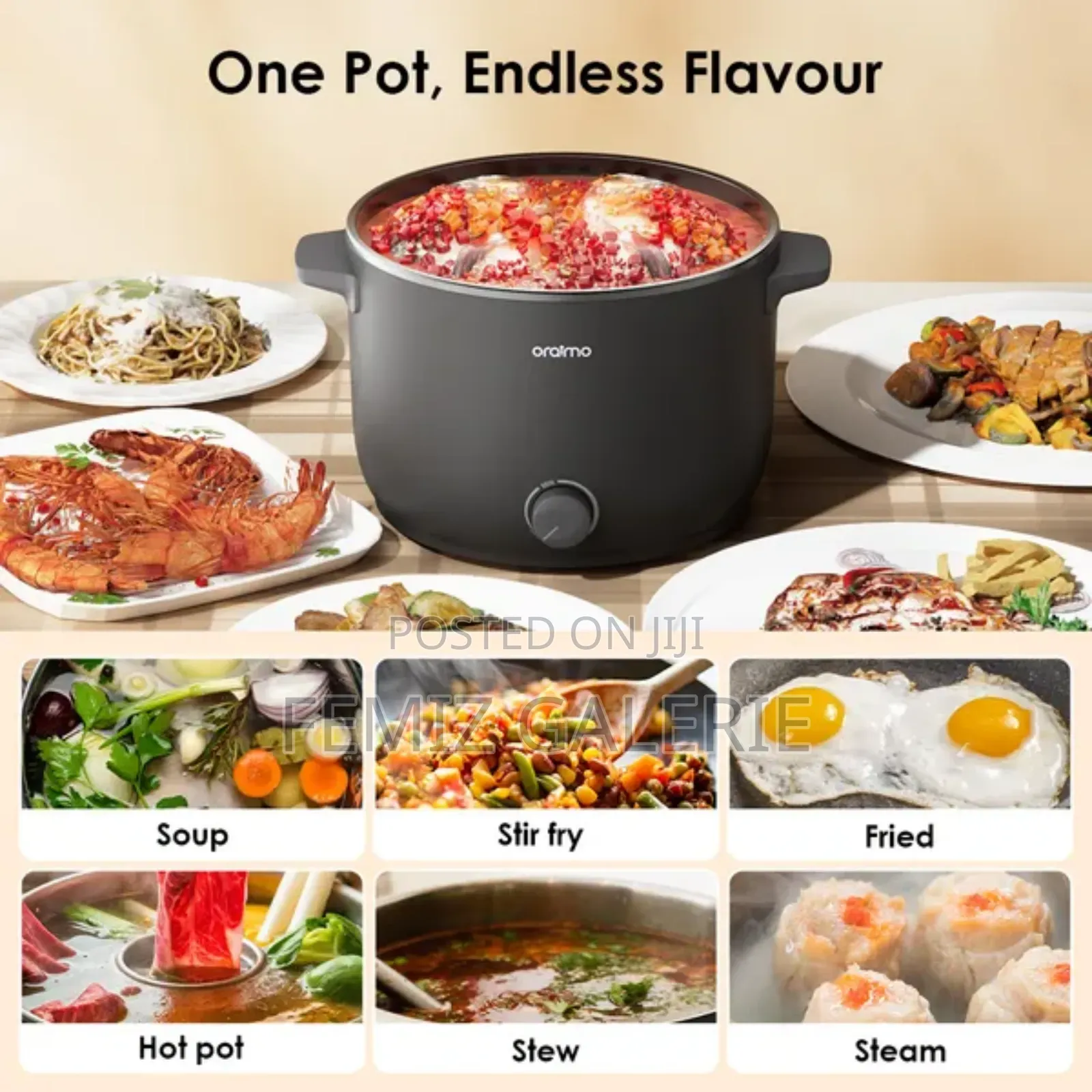 Oraimo Smart Cooker 1000w 3l Electric Cooker in Sowutwuom - Kitchen ...