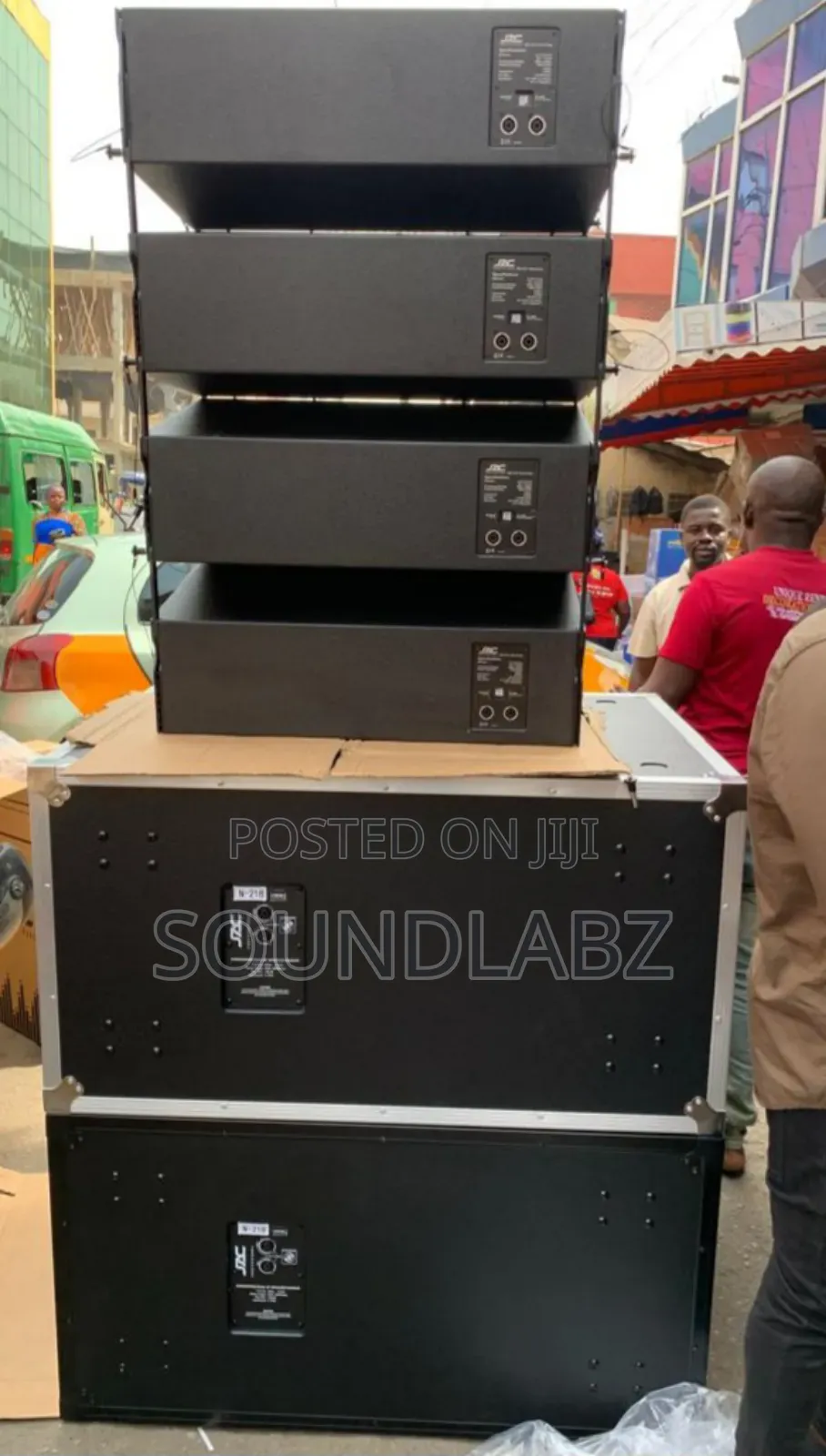 Jac Line Array 10inches Speaker Setup With Rack Full Setup in Accra ...