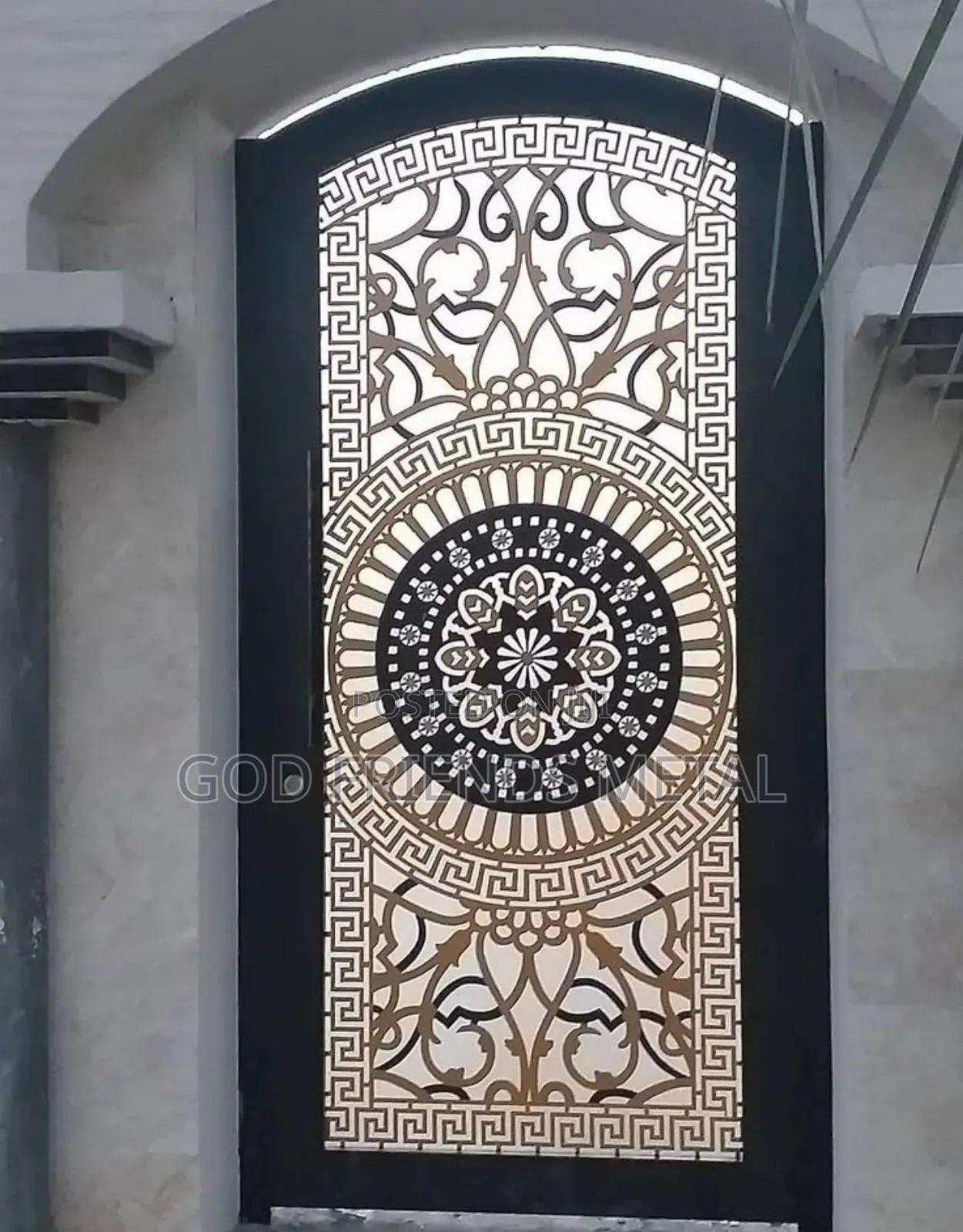 CNC Laser Metal Door Design in Kumasi Metropolitan - Doors & Security ...