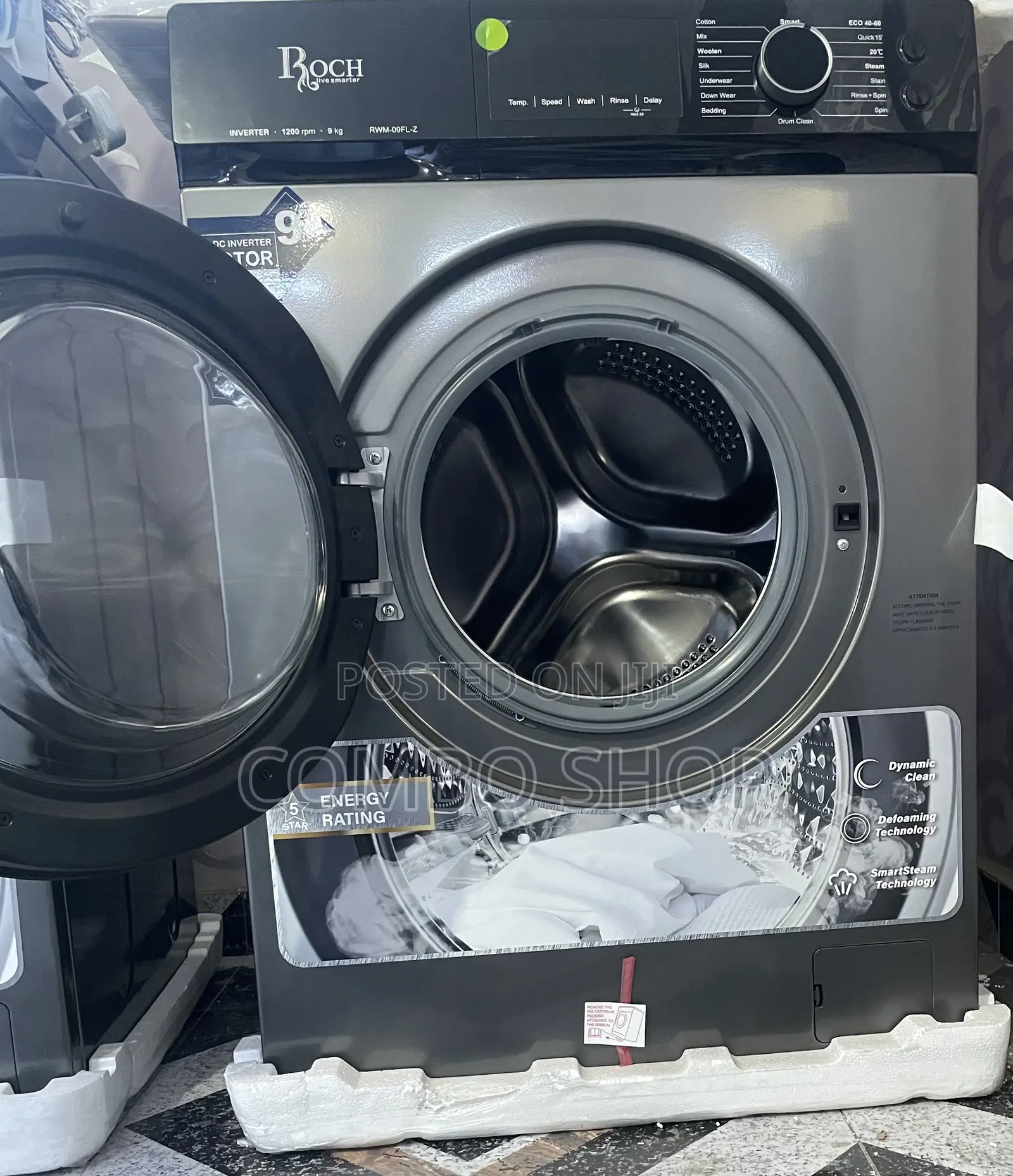 Roch Fully Automatic Washing Machine-9kg in Accra Metropolitan - Home ...