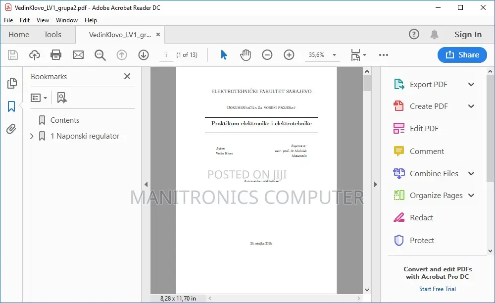 Adobe Acrobat Pro Dc Pre-Activated | Windows in Agona East - Software ...