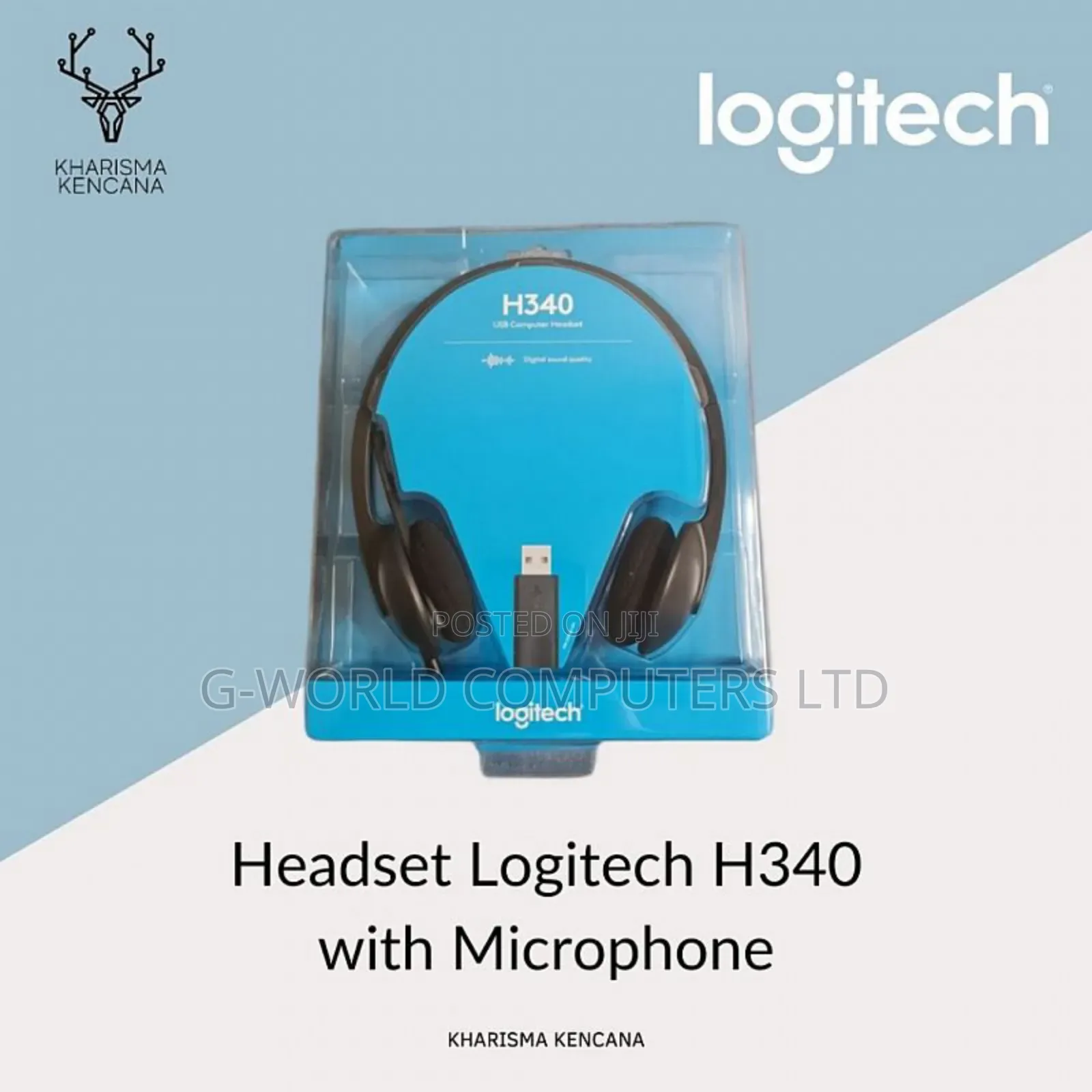 Logitech H340 in Adenta - Headphones, G-world Computers Ltd | Jiji.com.gh