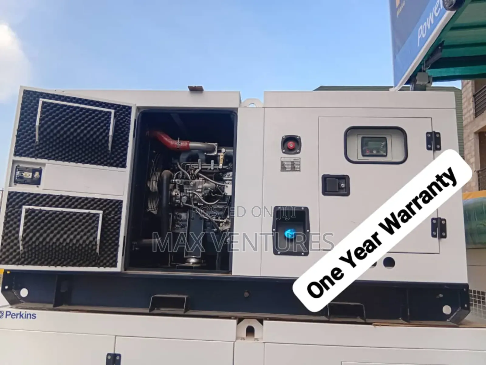 Power Monitoring 70kva Diesel Silent Perkins Plant in Accra ...